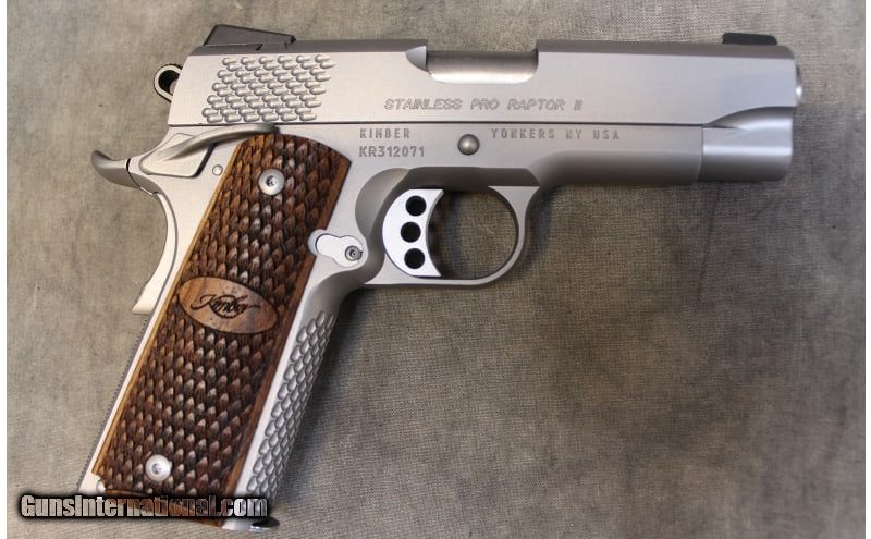 KIMBER ~ STAINLESS PRO RAPTOR ii ~ .45ACP