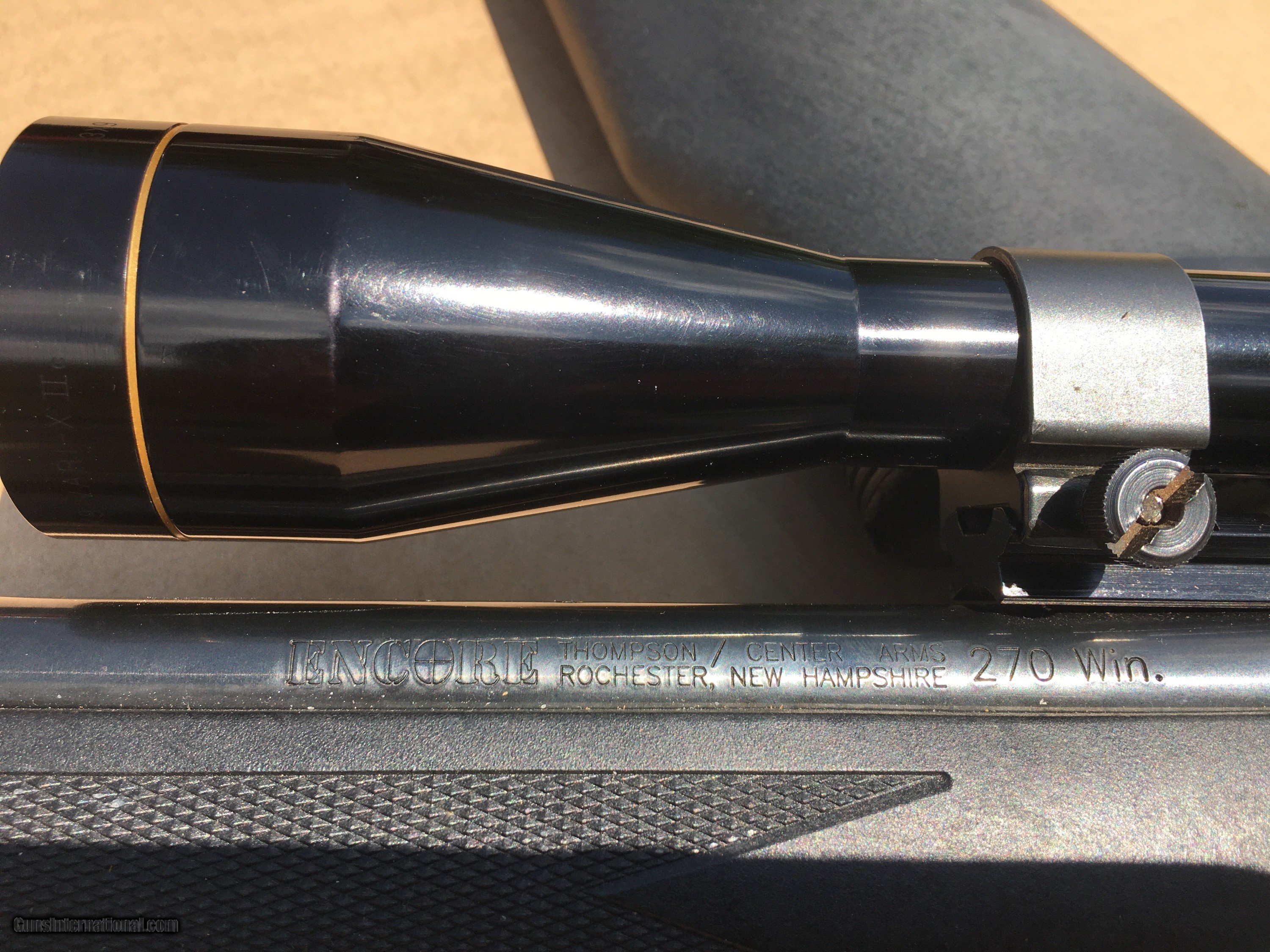 Thompson Center Encore barrel, stock and scope set .270