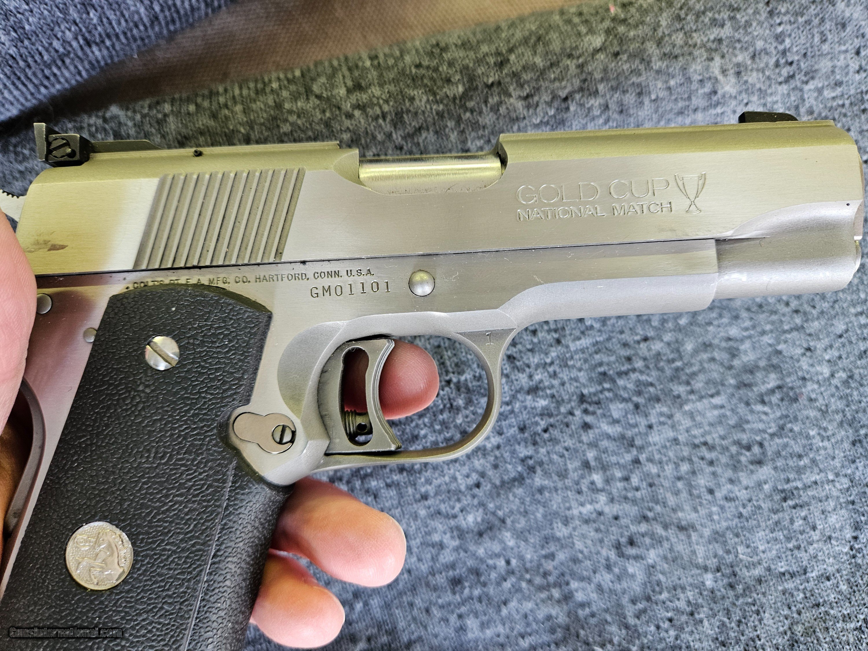 Colt Commander gold cup national match 45