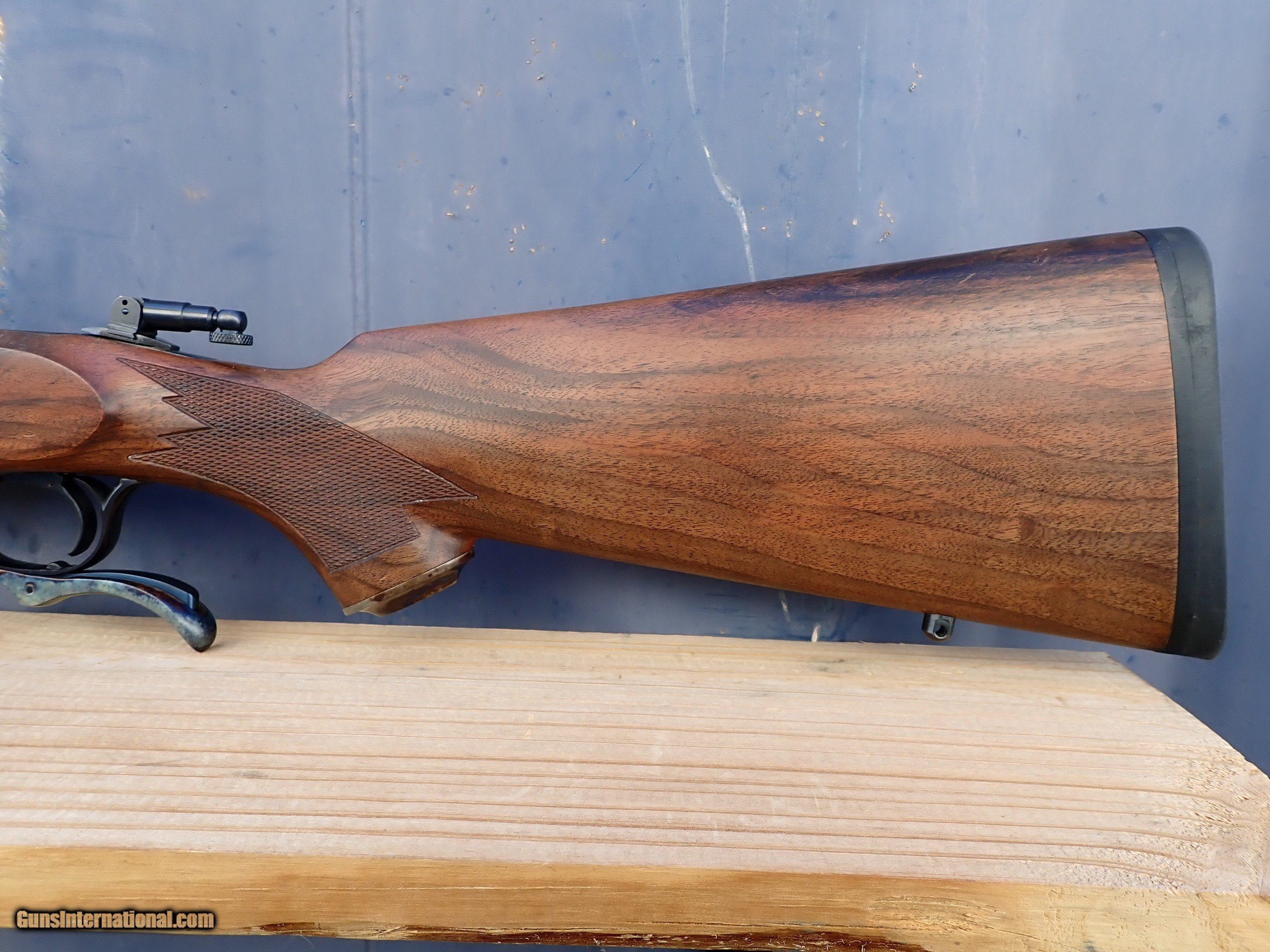 Ruger No1 Rifle, 7mm-08, Custom RJ Renner English Stalking Rifle, with ...