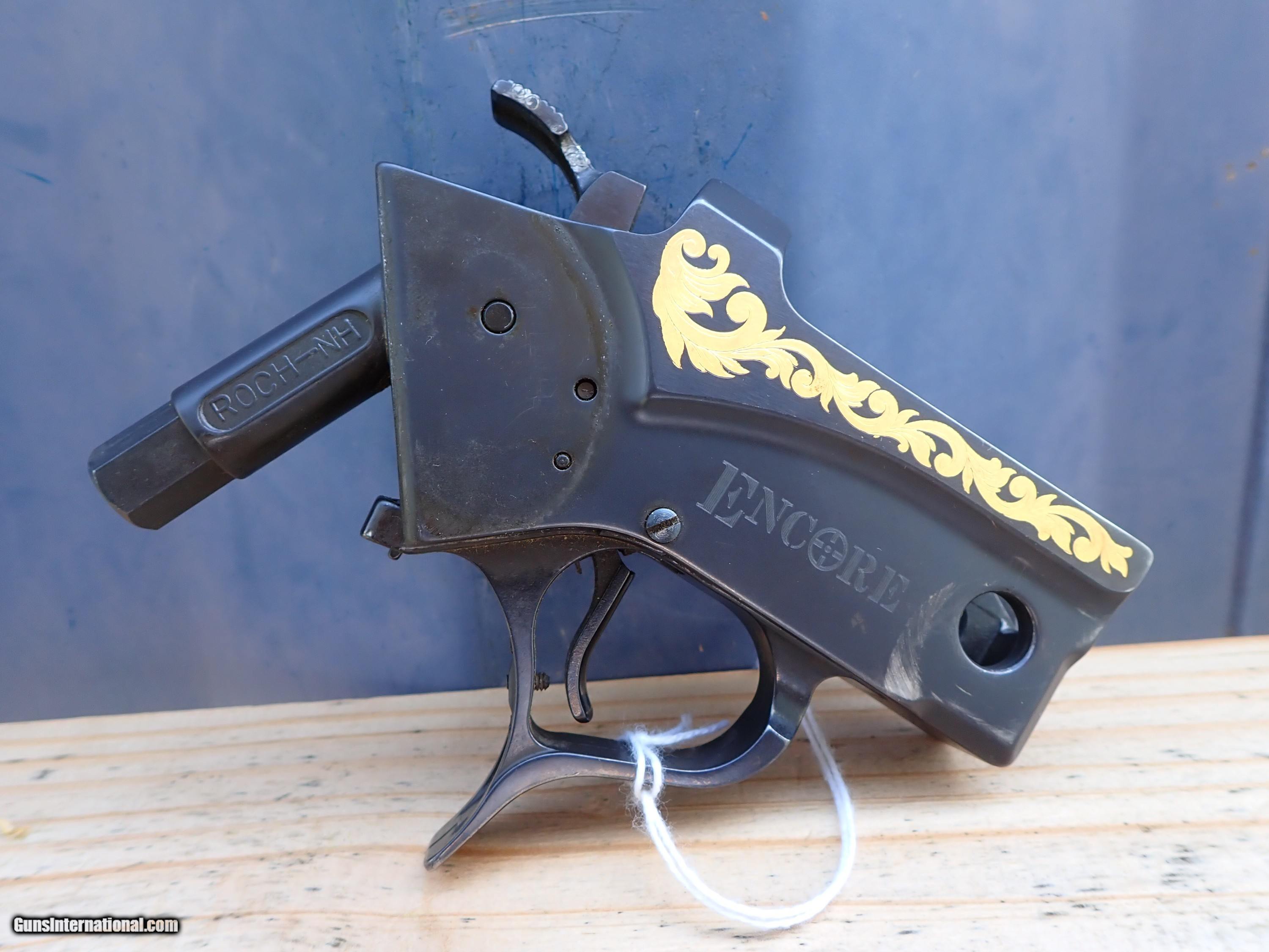 Thompson Center Arms Encore - Frame Only - Engraved at Fox Ridge ...