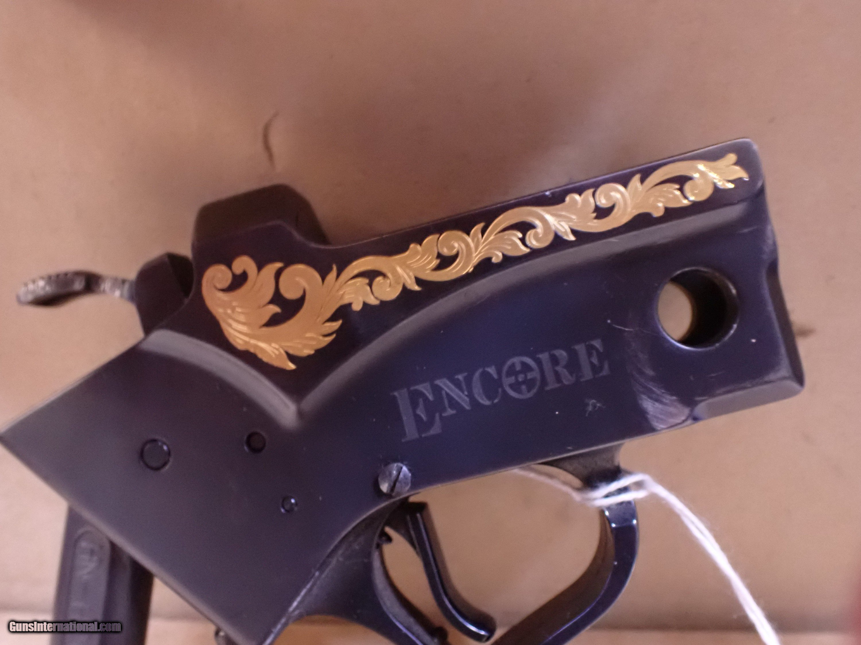 Thompson Center Arms Encore - Frame Only - Engraved at Fox Ridge ...