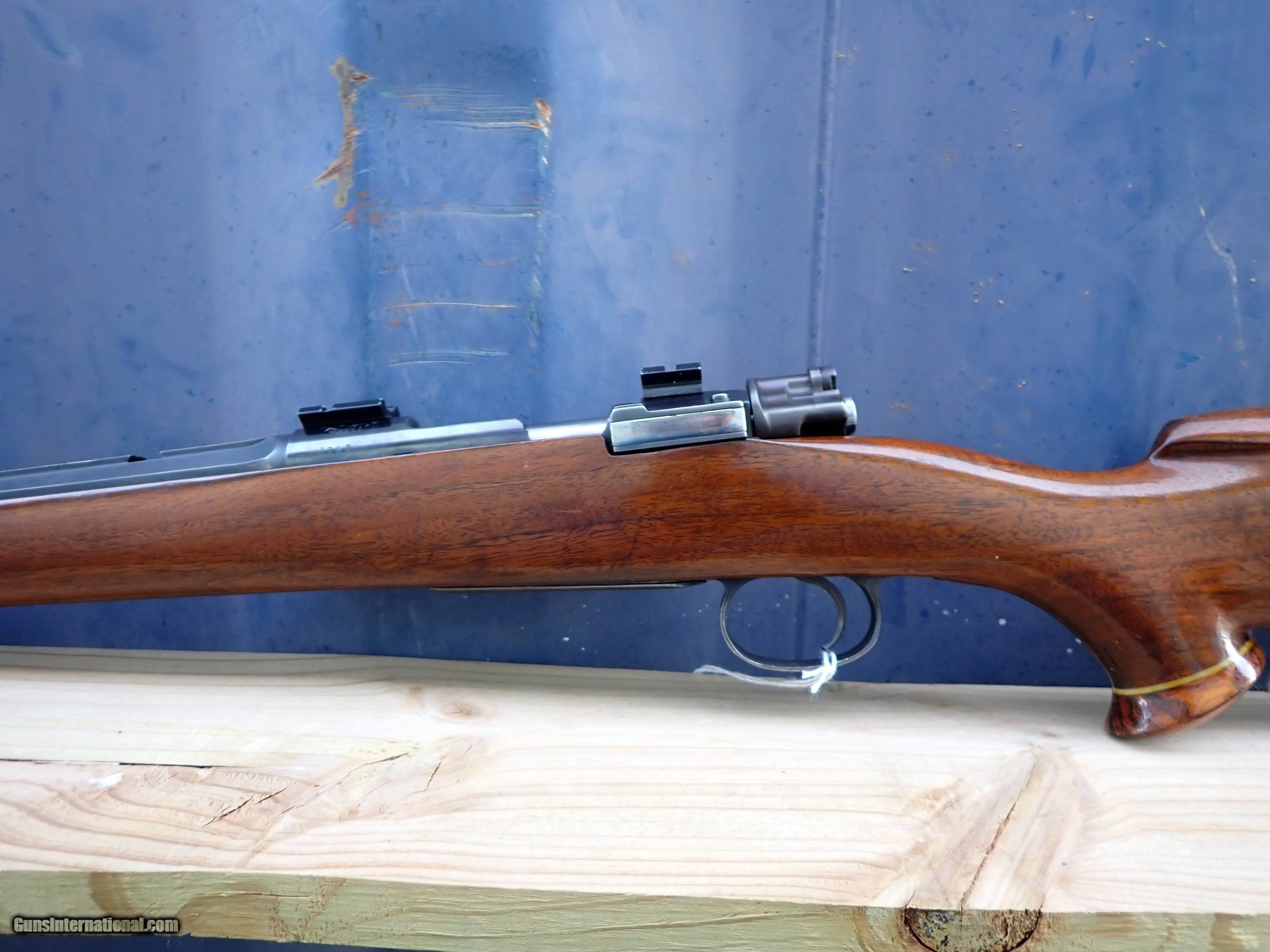 Mexican Mauser Sporter - 35 Remington - Mannlicher 1/2 Octagon