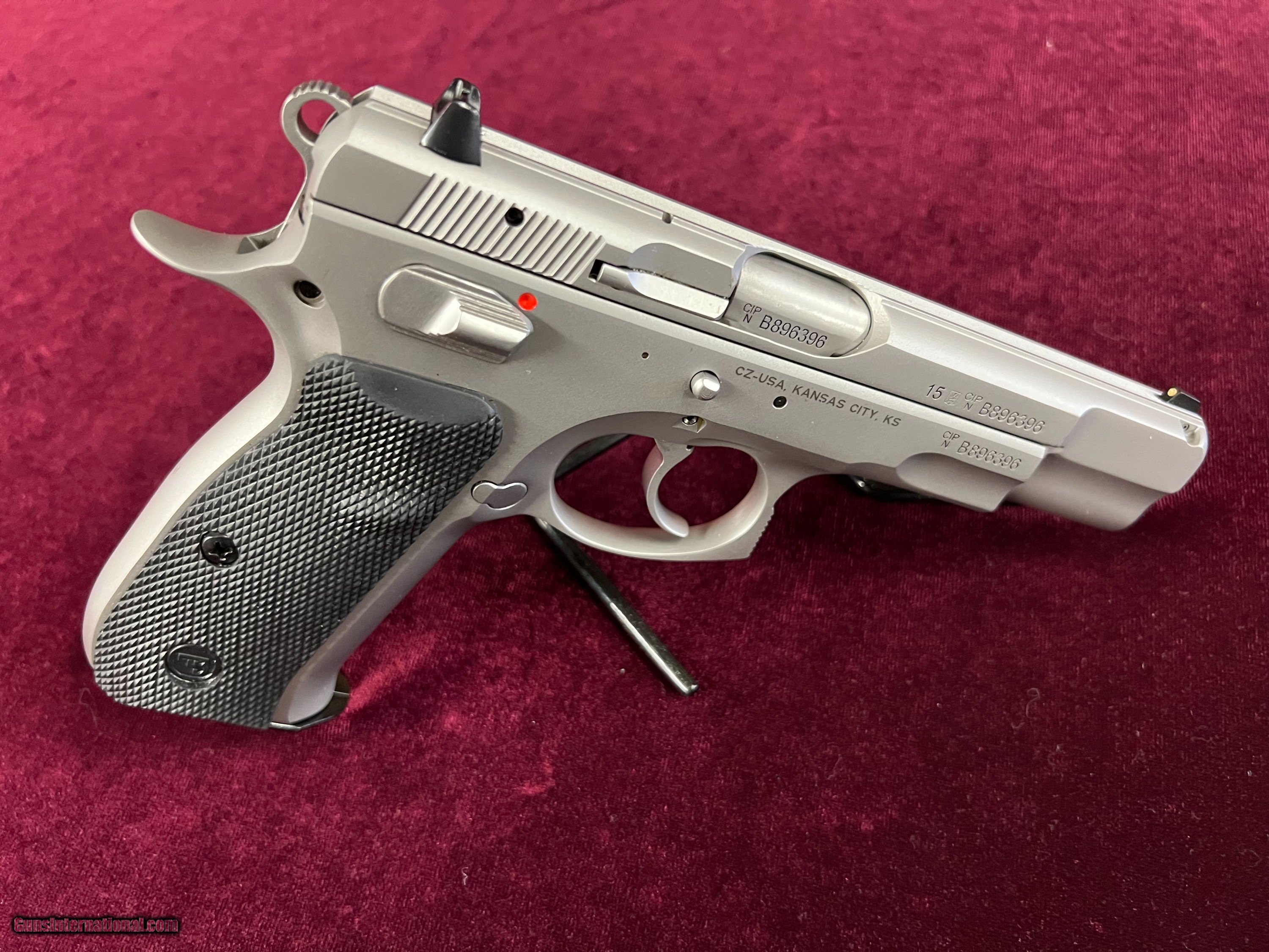 CZ 75B Stainless in 9mm
