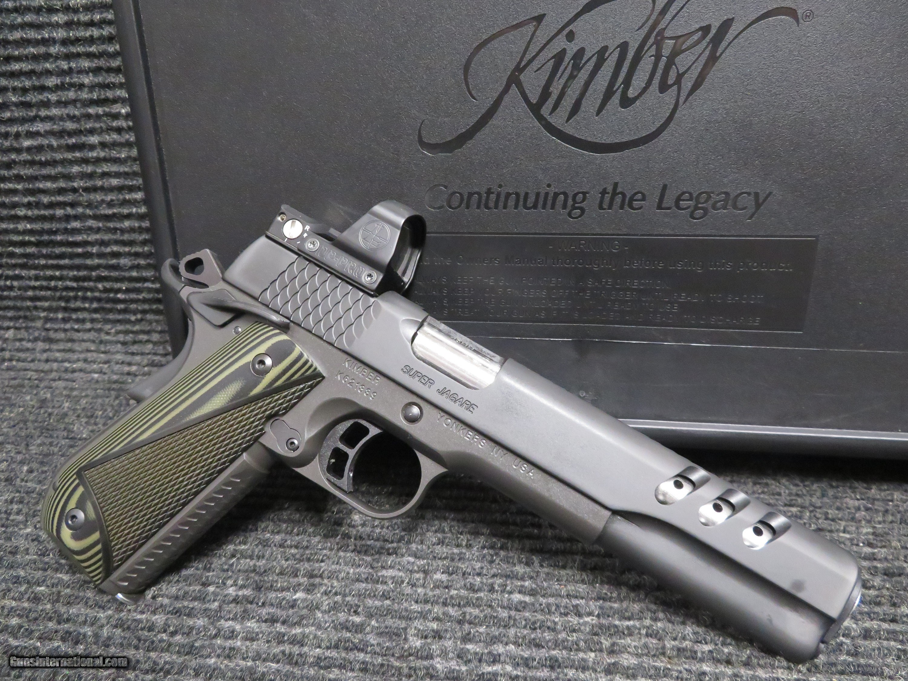 Kimber Custom Shop Super Jagare 10mm 6" Ported