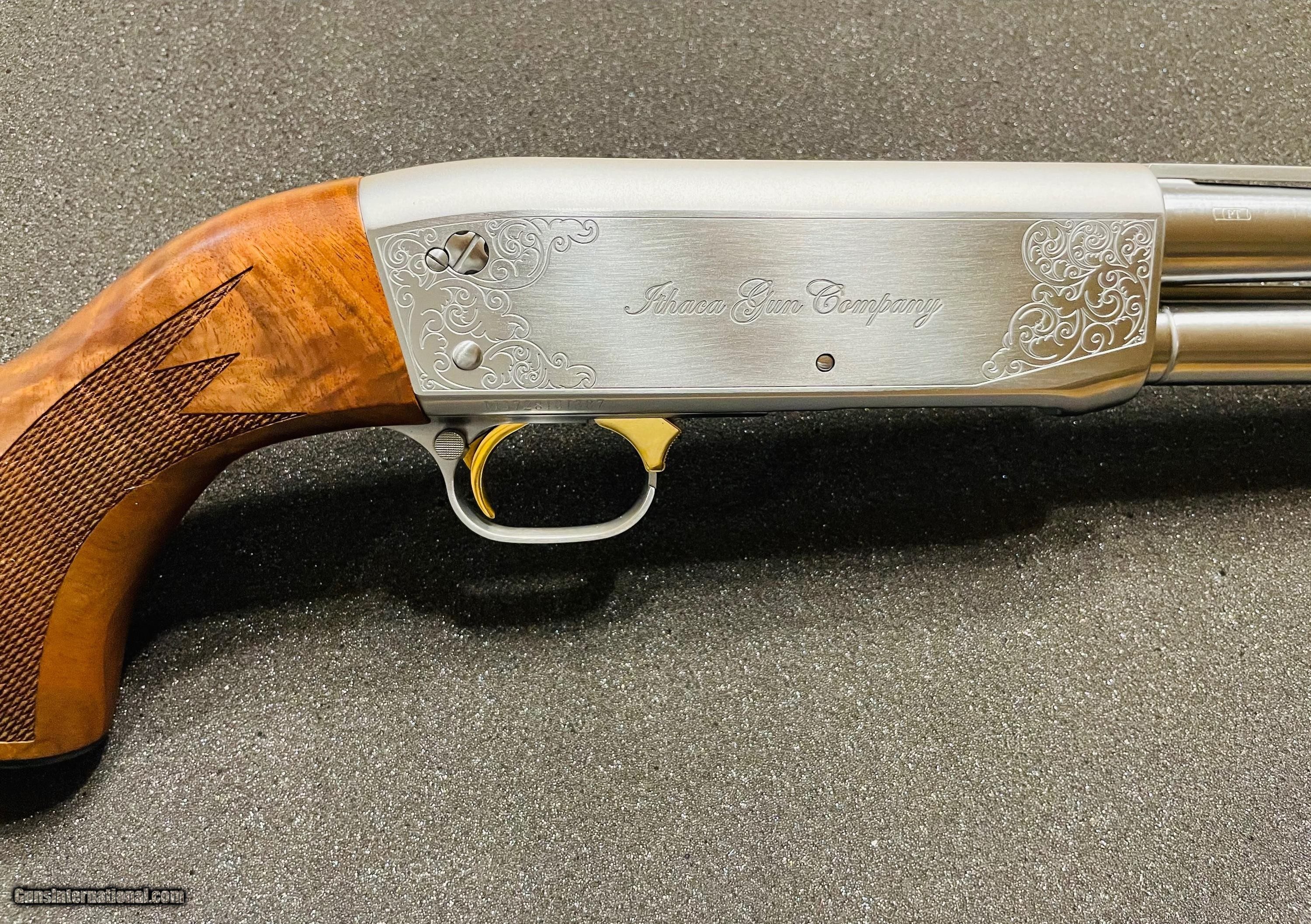 Ultra Rare Ithaca 37 28ga 24 inch hard chrome new in box XXX wood