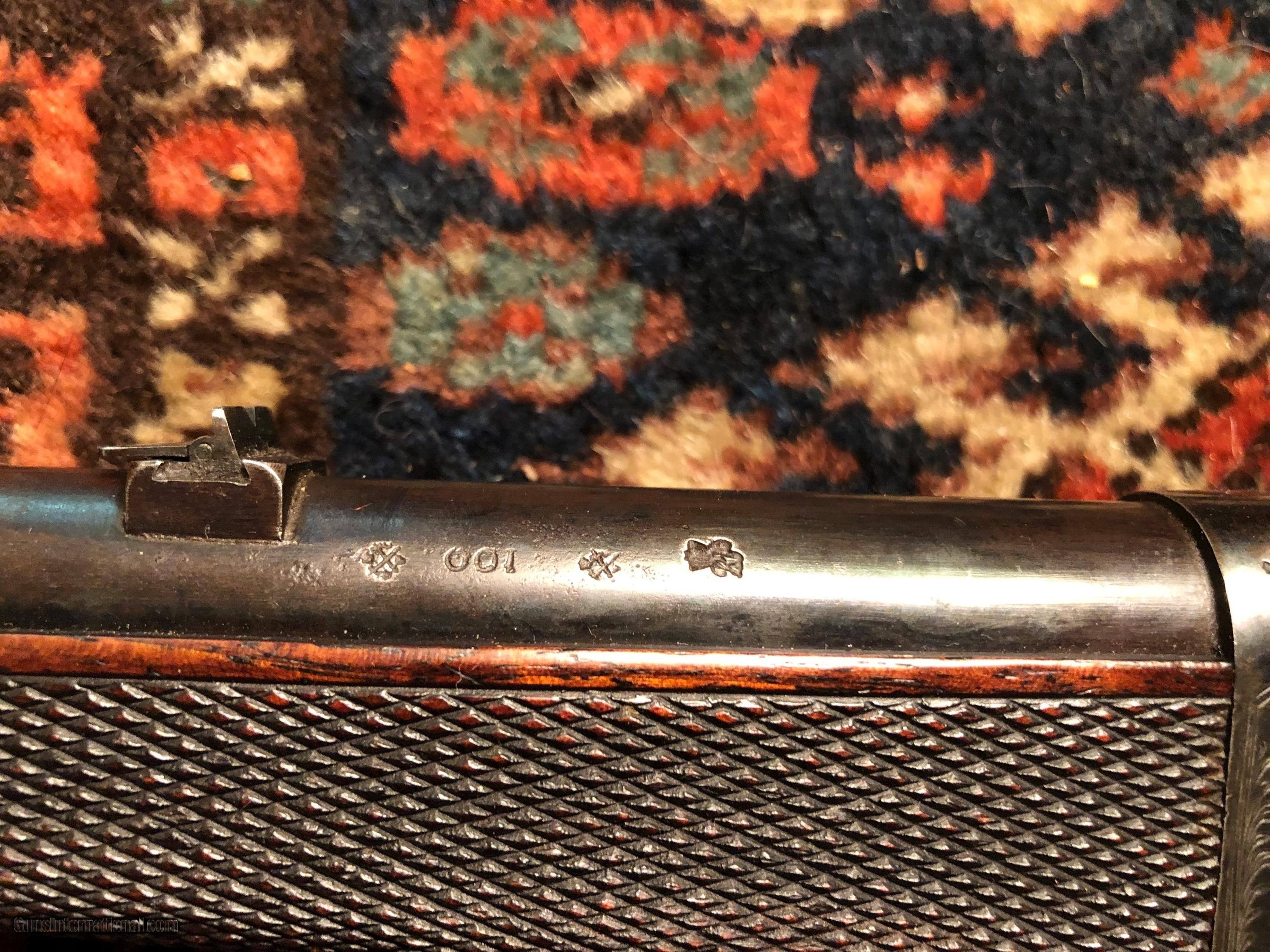 English Rook Rifle .38 Martini Action