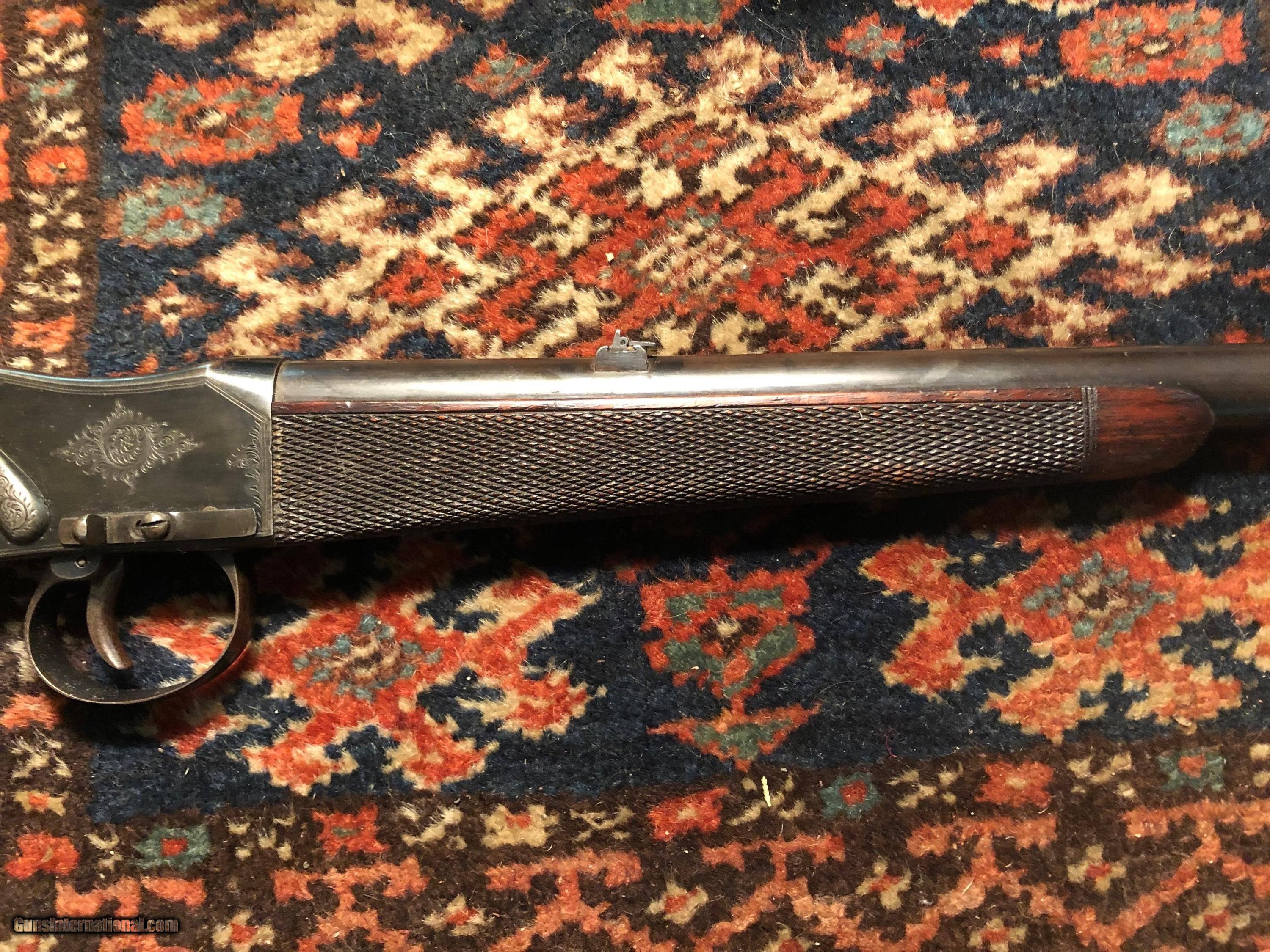English Rook Rifle .38 Martini Action