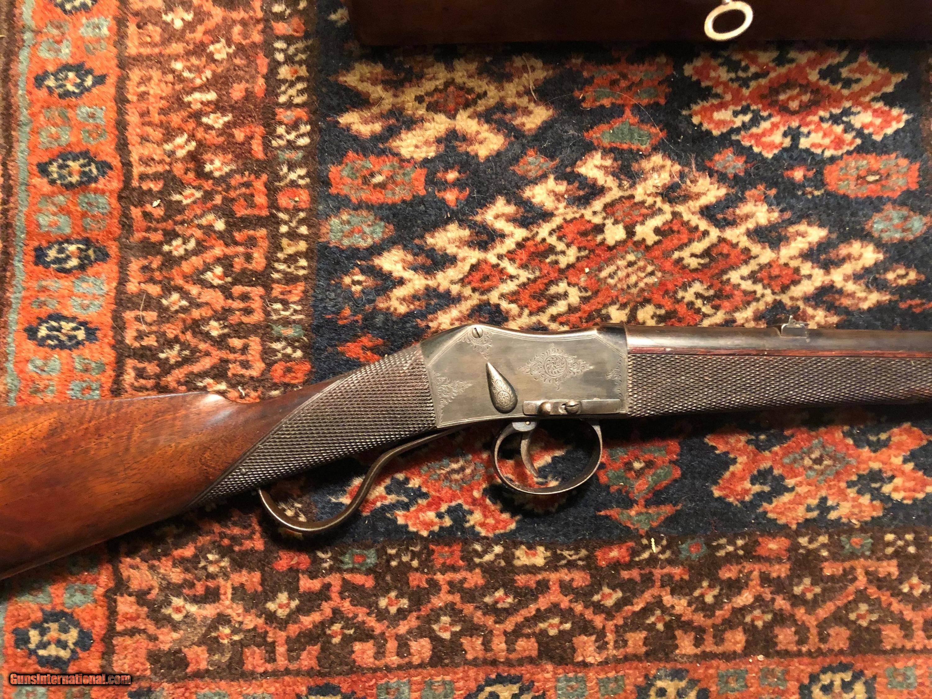 English Rook Rifle .38 Martini Action