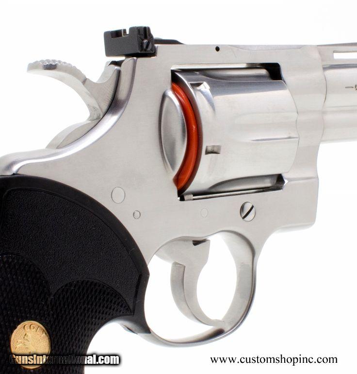 Colt Python .357 Mag. 4 Inch Satin Finish. Like New Condition Colt Python .357 Mag. 4 Inch Satin Finish. Like New Condition