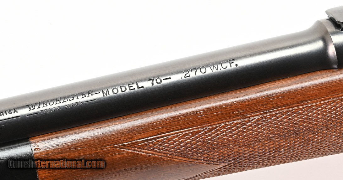 Winchester Model 70 Pre-1964 Supergrade .270 Win, Type I Reciever. DOM ...
