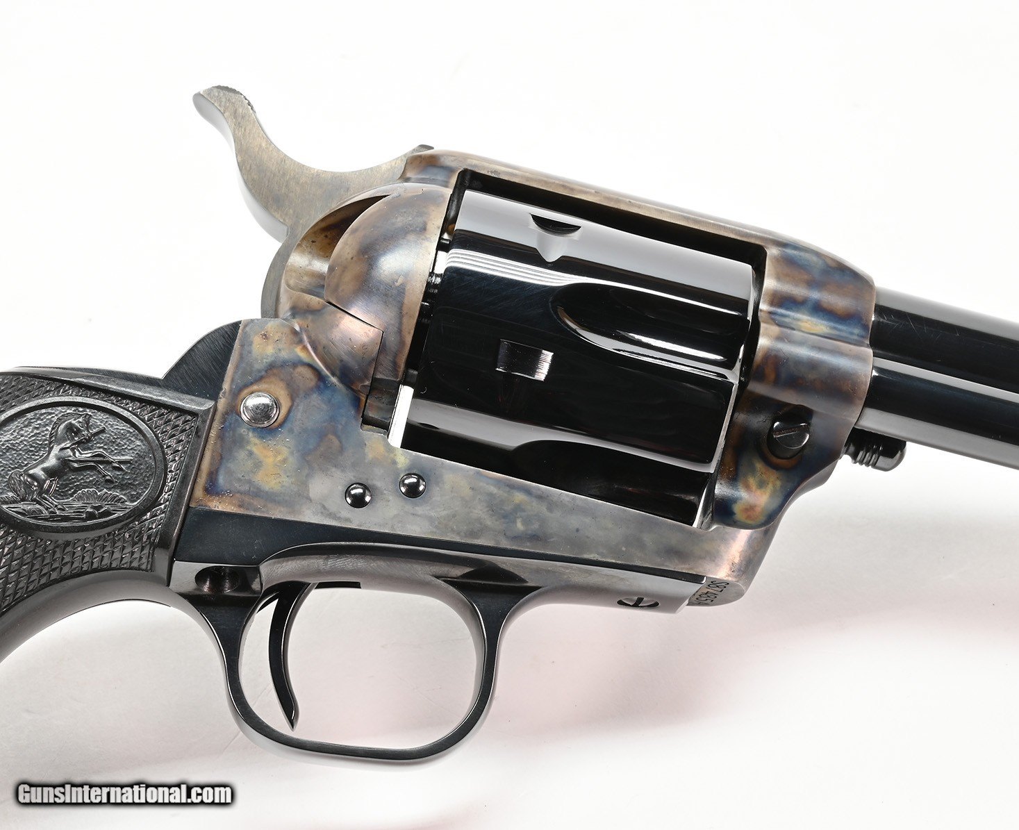 Colt Single Action Army 45. 5 1/2 Inch Case Colored. Model P1850. New ...