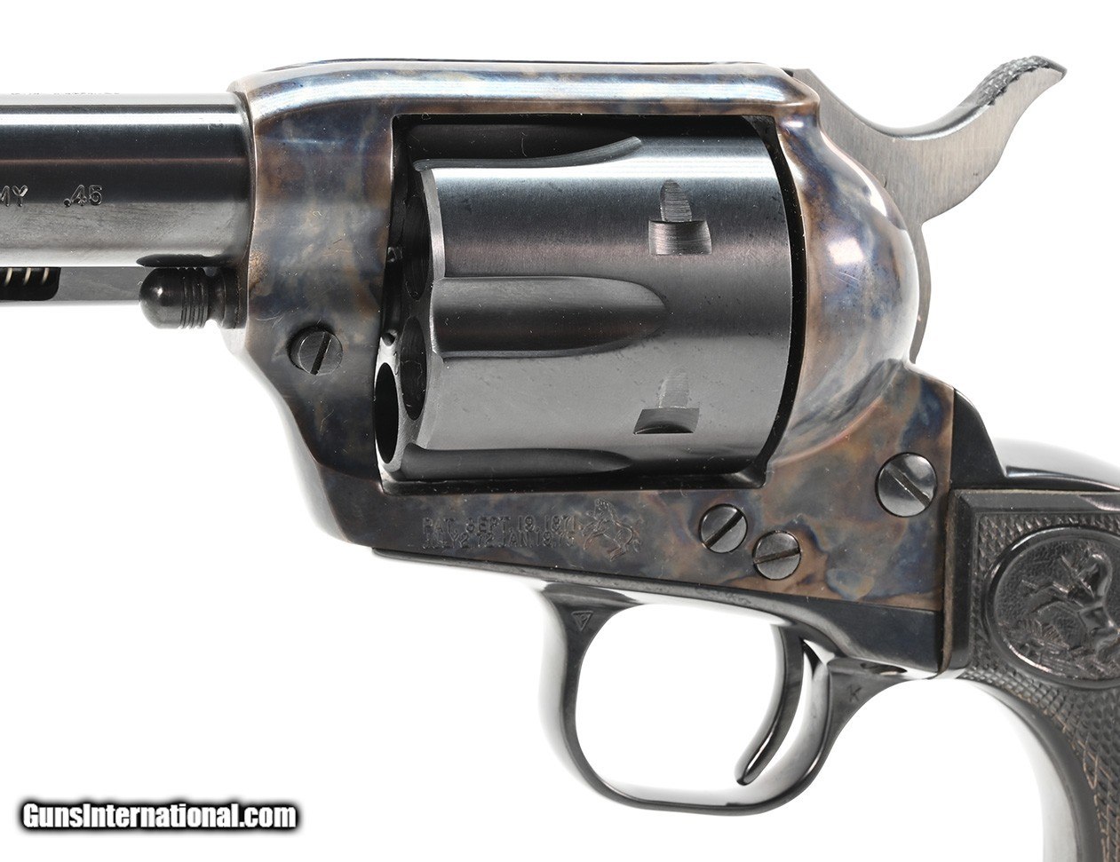 Colt SAA .45 5 1/2 Inch. Blue And Case Colored. Excellent In Original Box. NEW REDUCED PRICE!