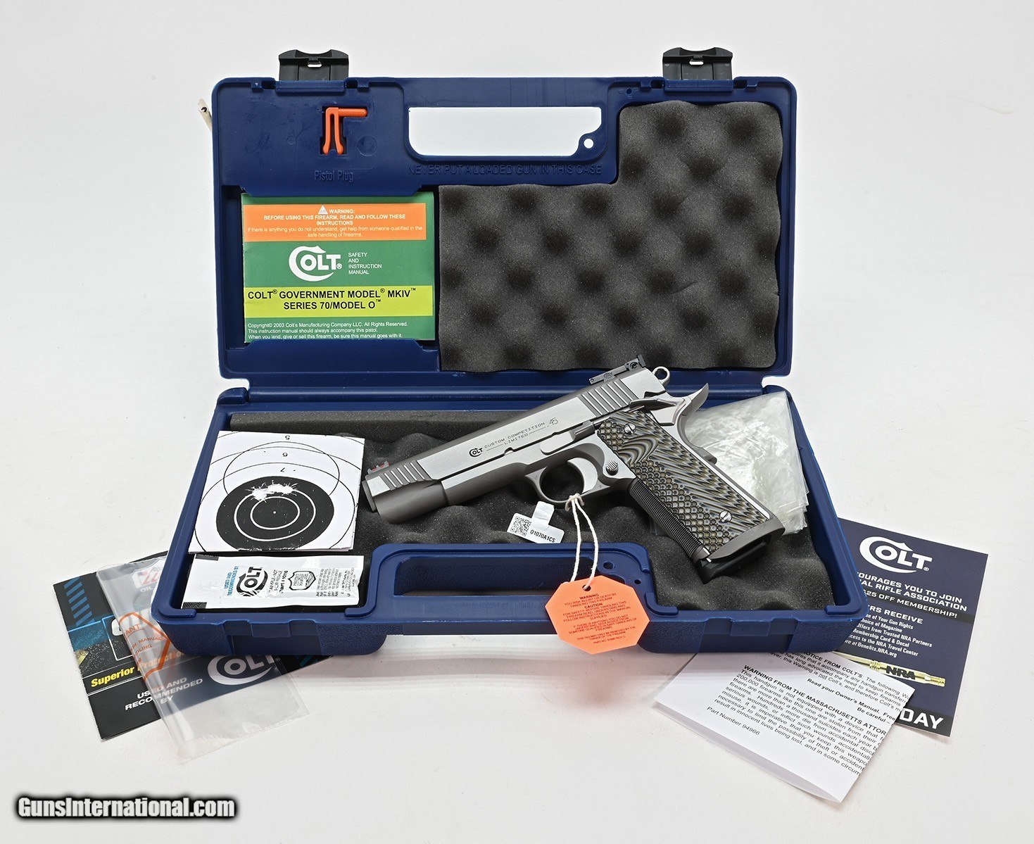 Colt Government Series 70 Model O1070A1CS Proto-Type. 45 ACP. Brushed ...