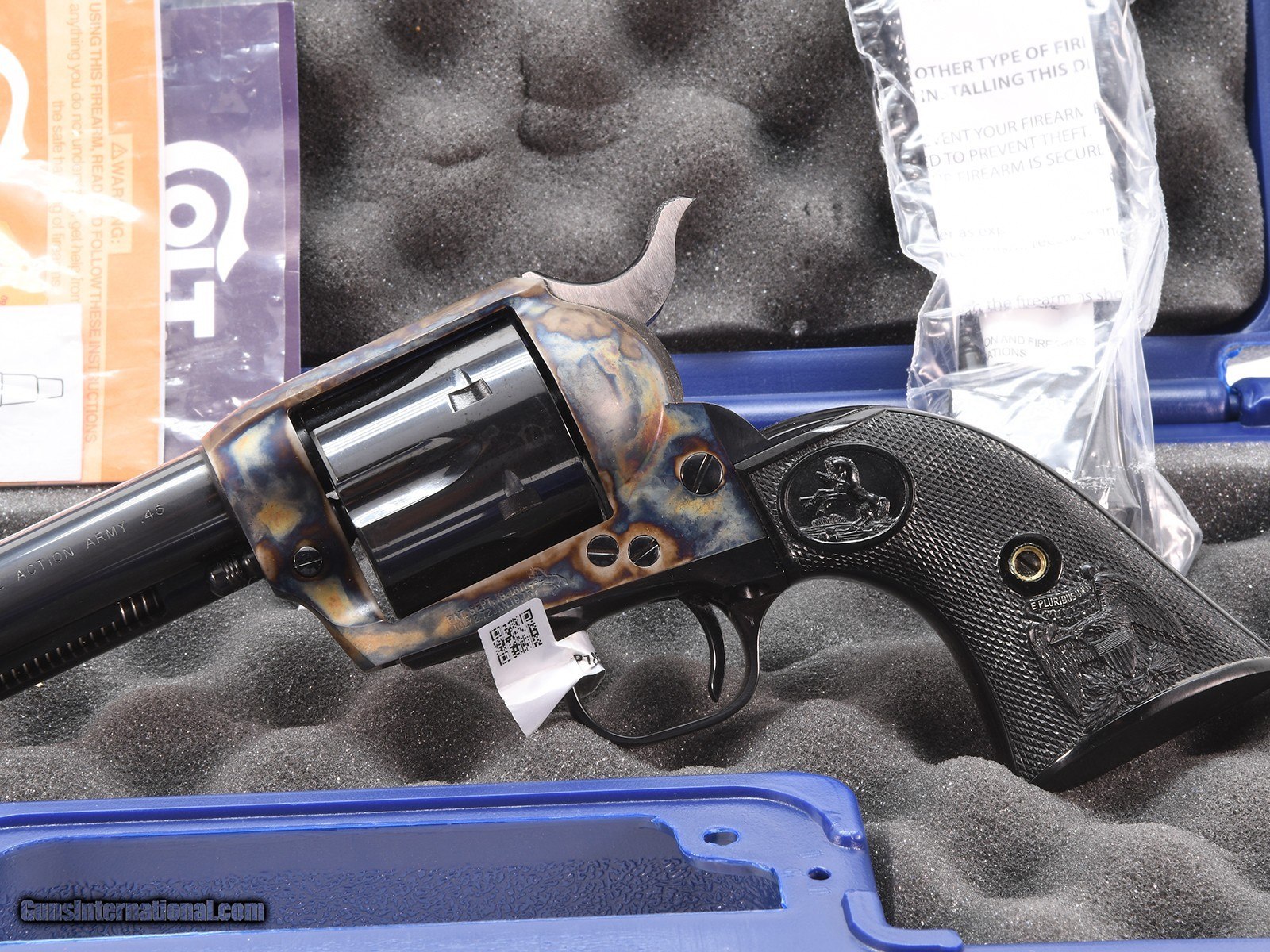 Brand New 3rd Gen Colt SAA .45 Colt 5.5" Barrel – Blued with Case Color