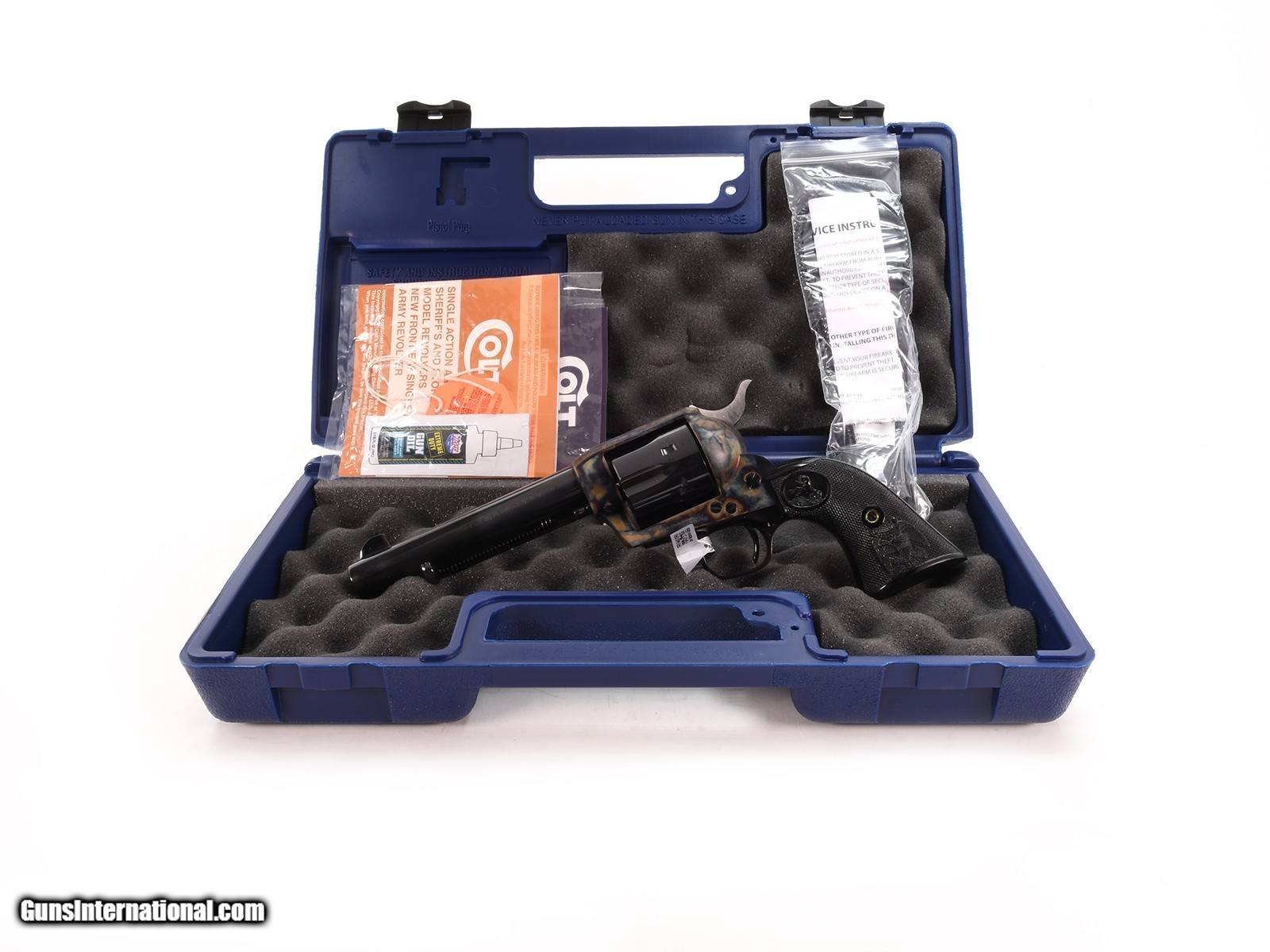 Brand New 3rd Gen Colt SAA .45 Colt 5.5" Barrel – Blued with Case Color
