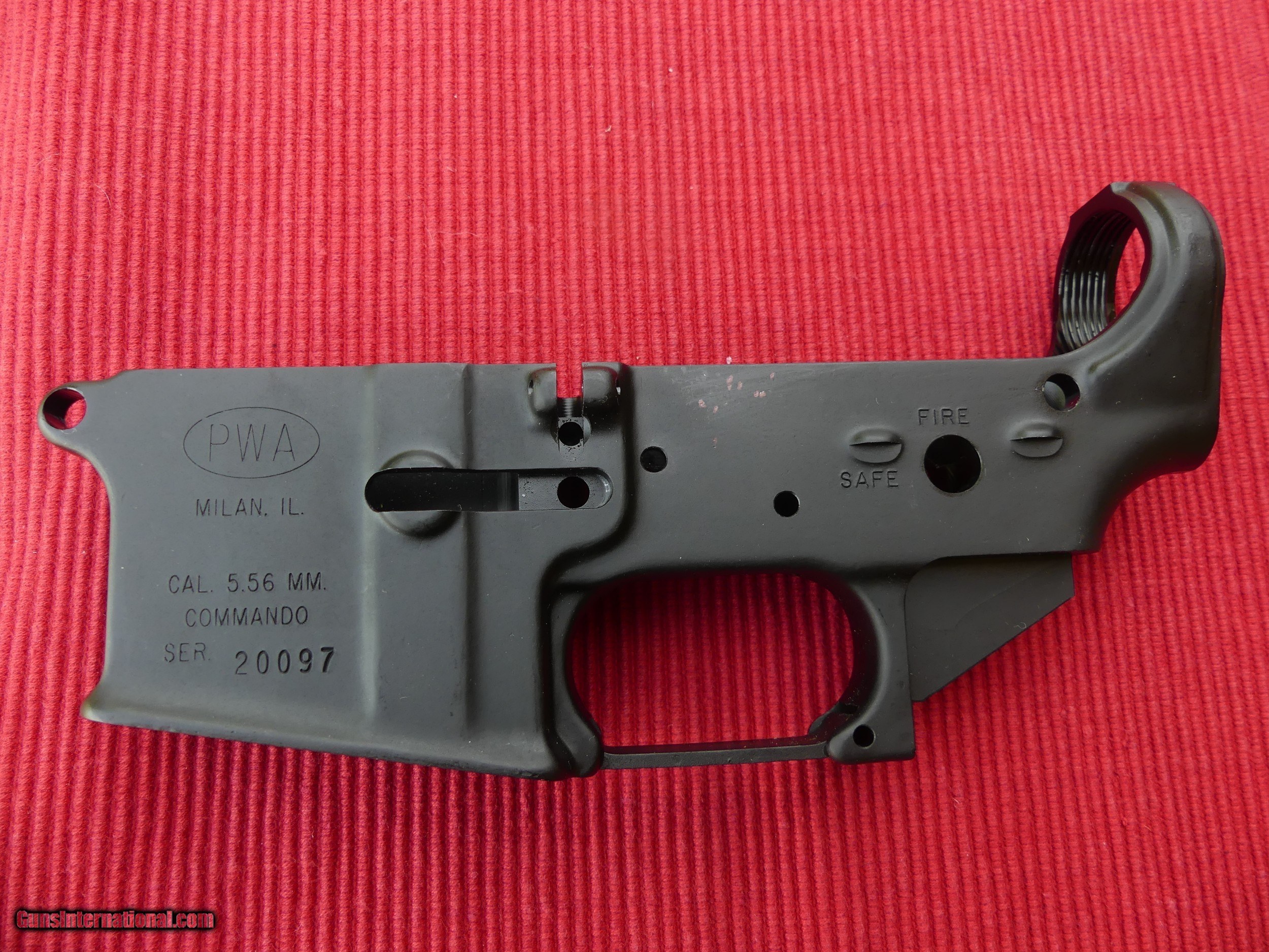 PWA COMMANDO Pre Ban lower receiver 1989 vintage