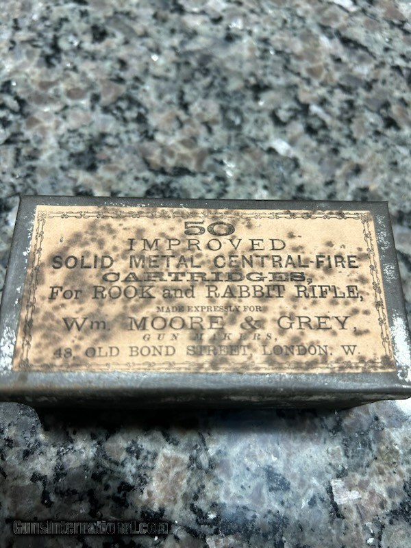 RARE William Moore and Grey 360 Rook Tin Box!