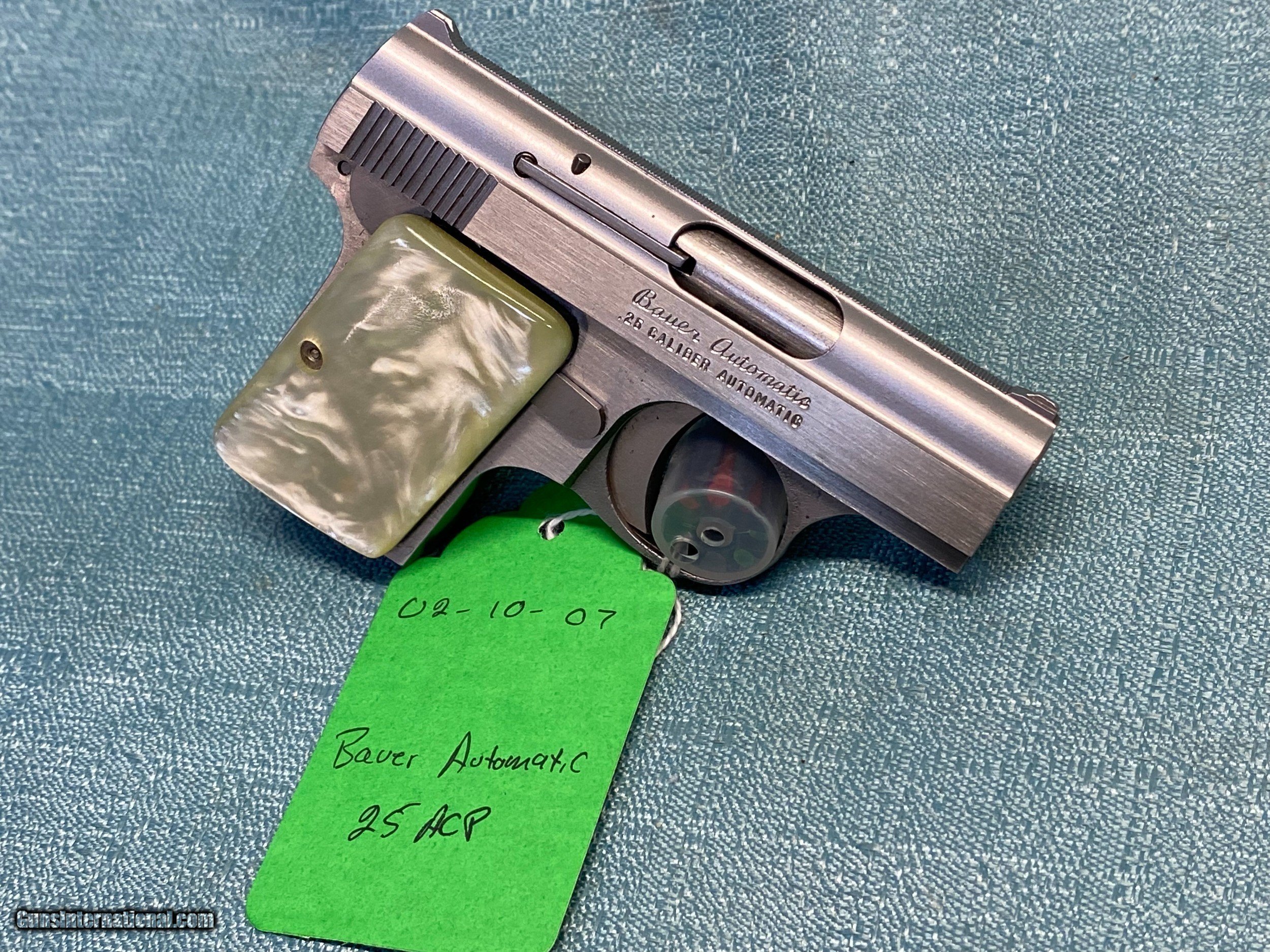 Bauer Firearms Corp 25 Automatic 25 Auto ** Free Shipping No CC Fees**