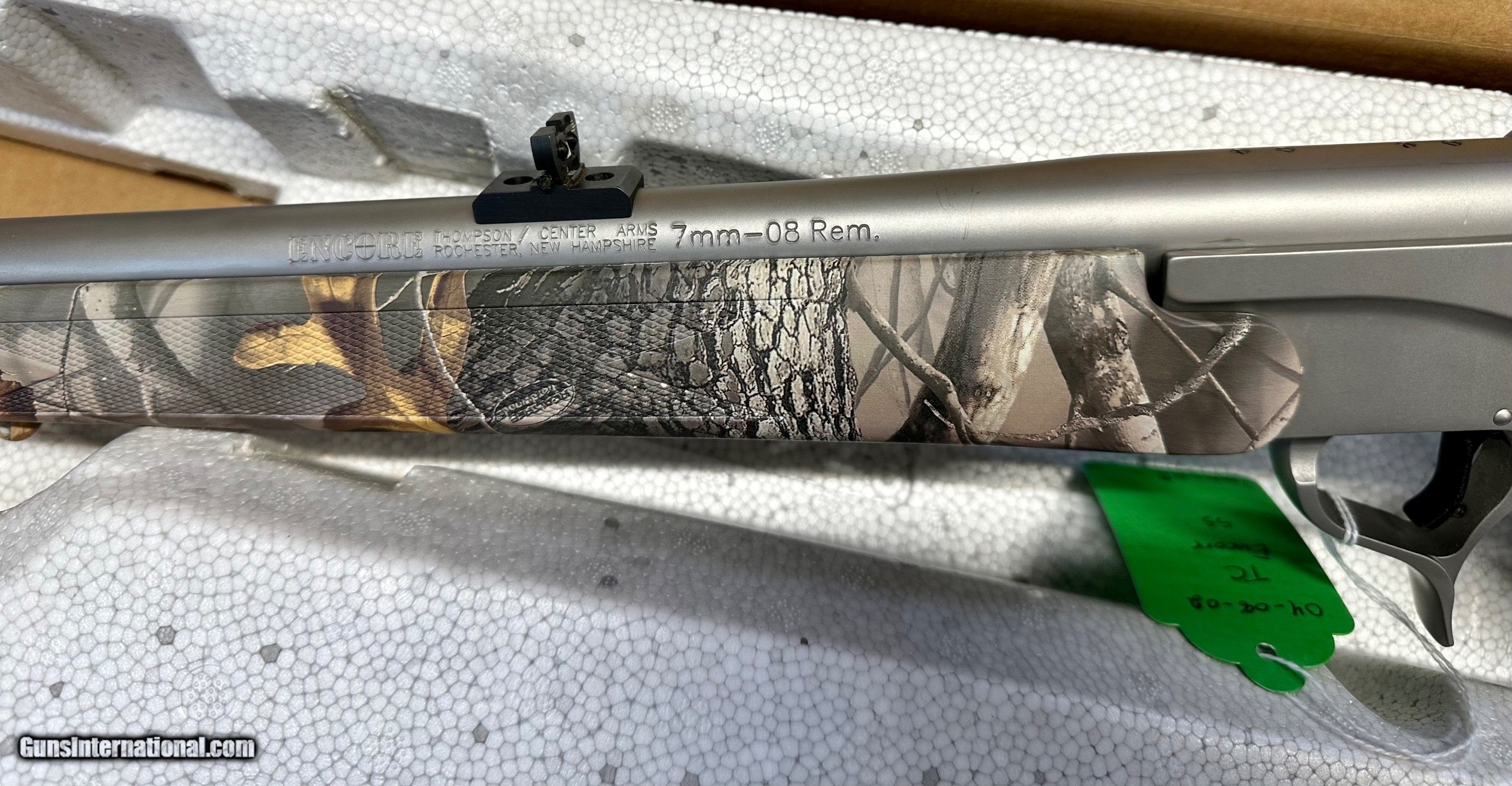 New in Box Thompson Center Encore Rifle with 7mm-08 barrel Old inventory