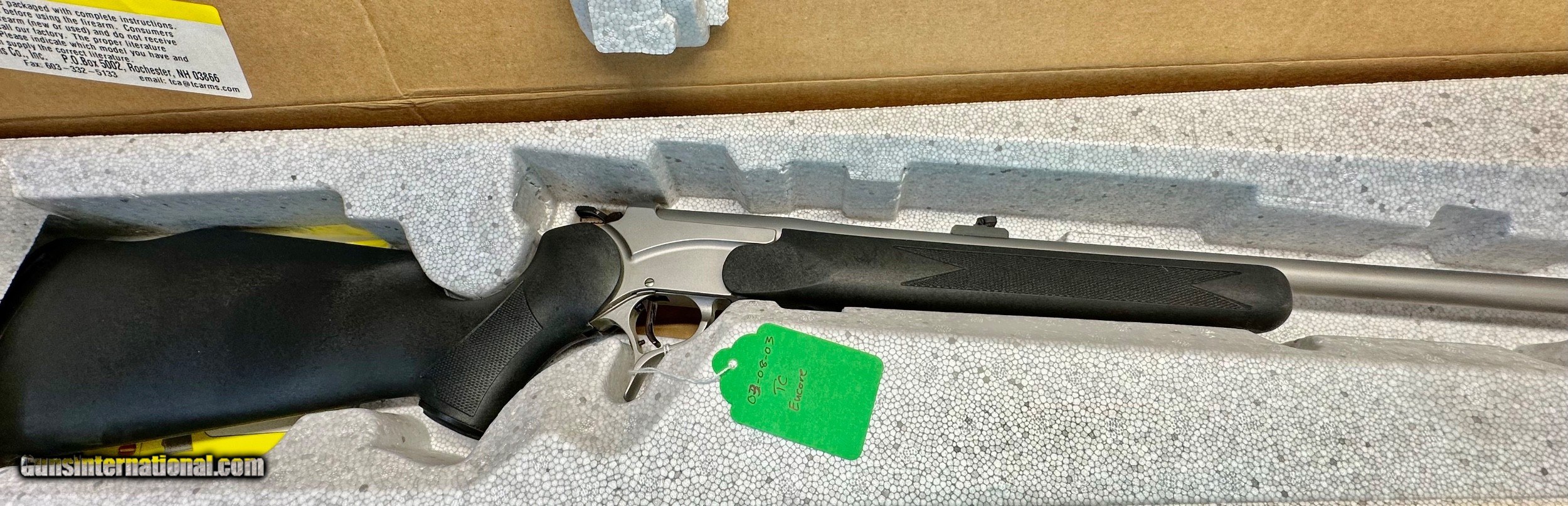 New in Box Thompson Center Encore Rifle with 270 Win barrel Old inventory