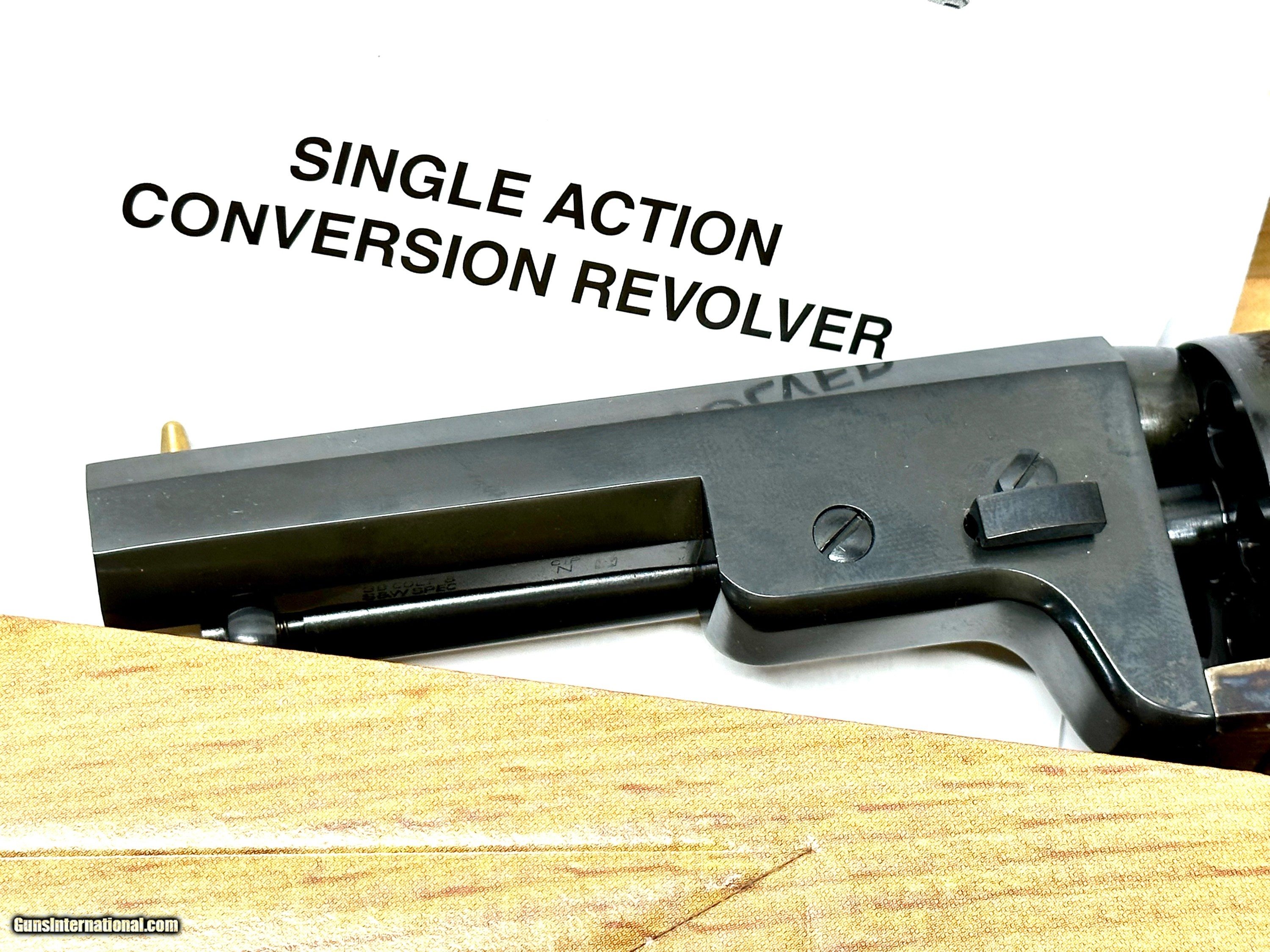 38 Special Cimaron / A Uberti Model 1851 Richards Mason Conversion Case ...