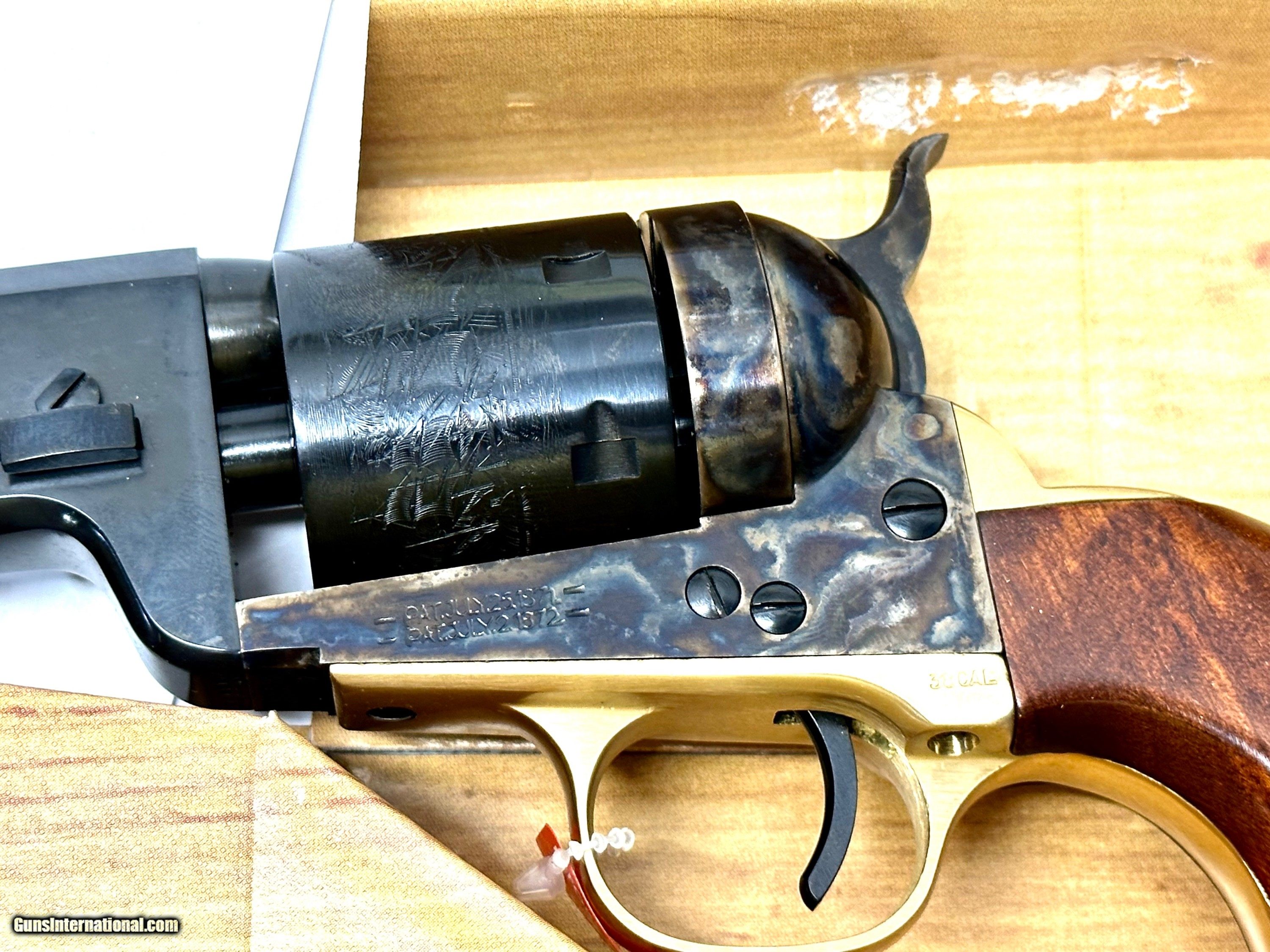 38 Special Cimaron / A Uberti Model 1851 Richards Mason Conversion Case ...