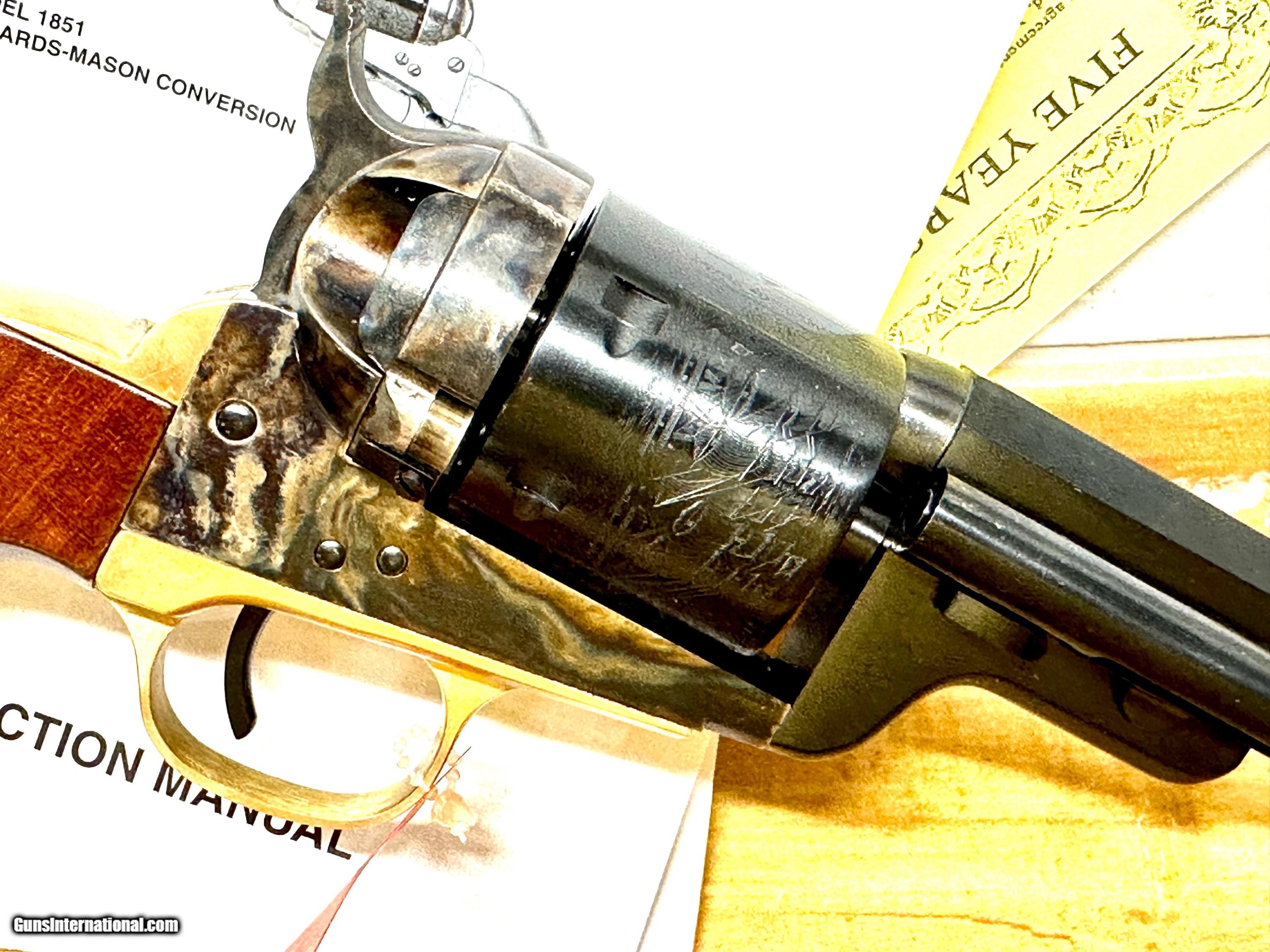 38 Special Cimaron / A Uberti Model 1851 Richards Mason Conversion Case ...