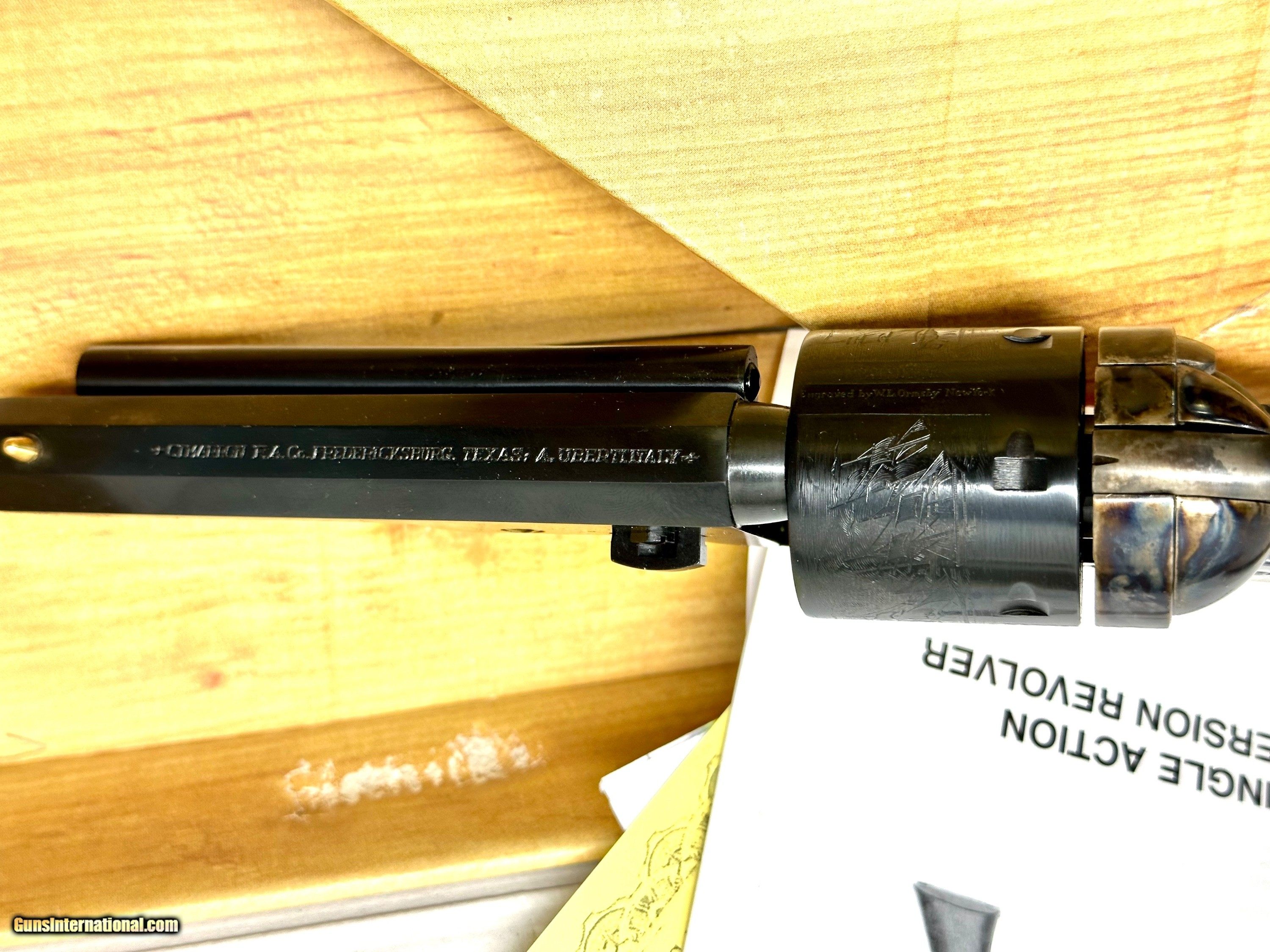 38 Special Cimaron / A Uberti Model 1851 Richards Mason Conversion Case ...