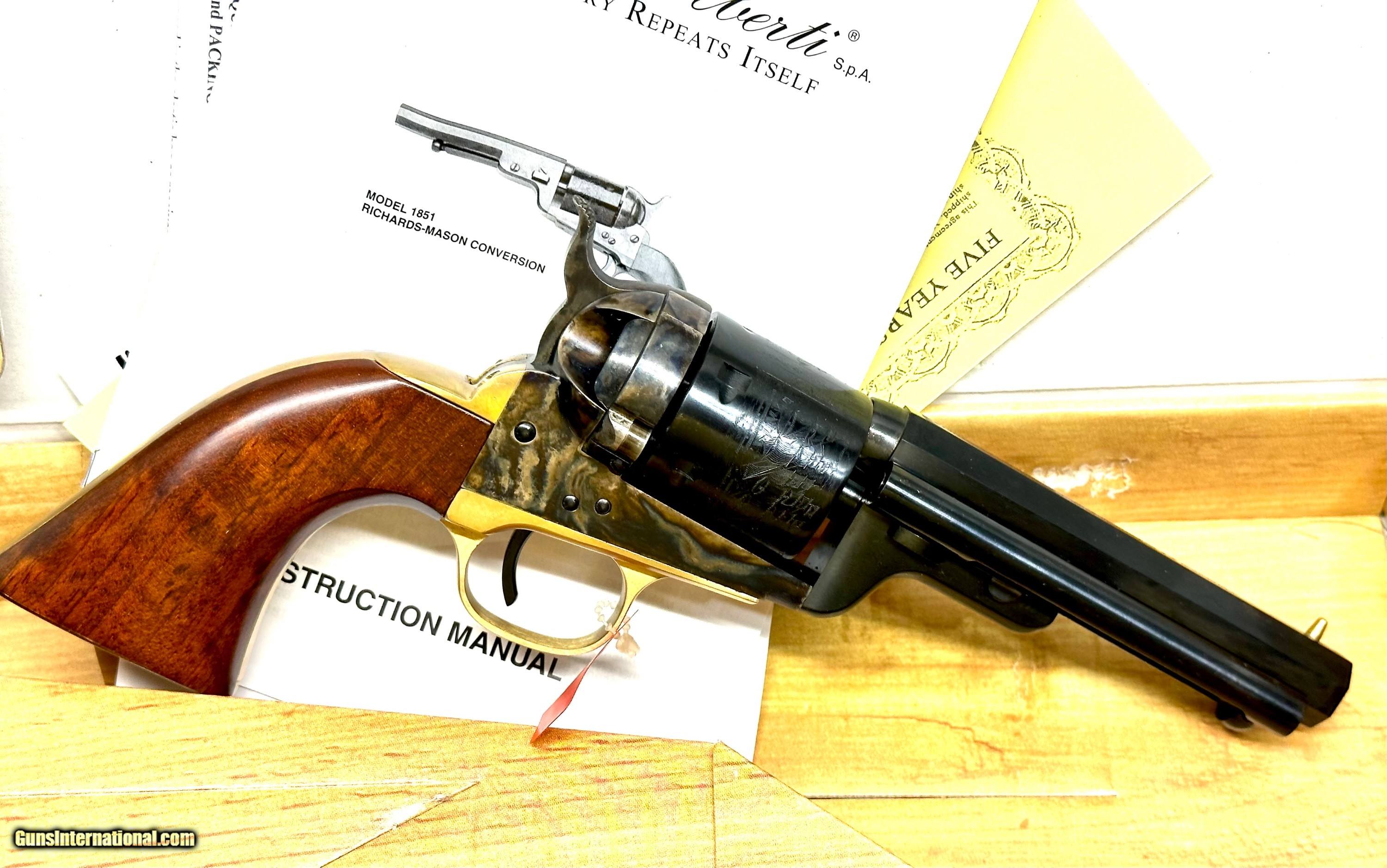 38 Special Cimaron / A Uberti Model 1851 Richards Mason Conversion Case ...