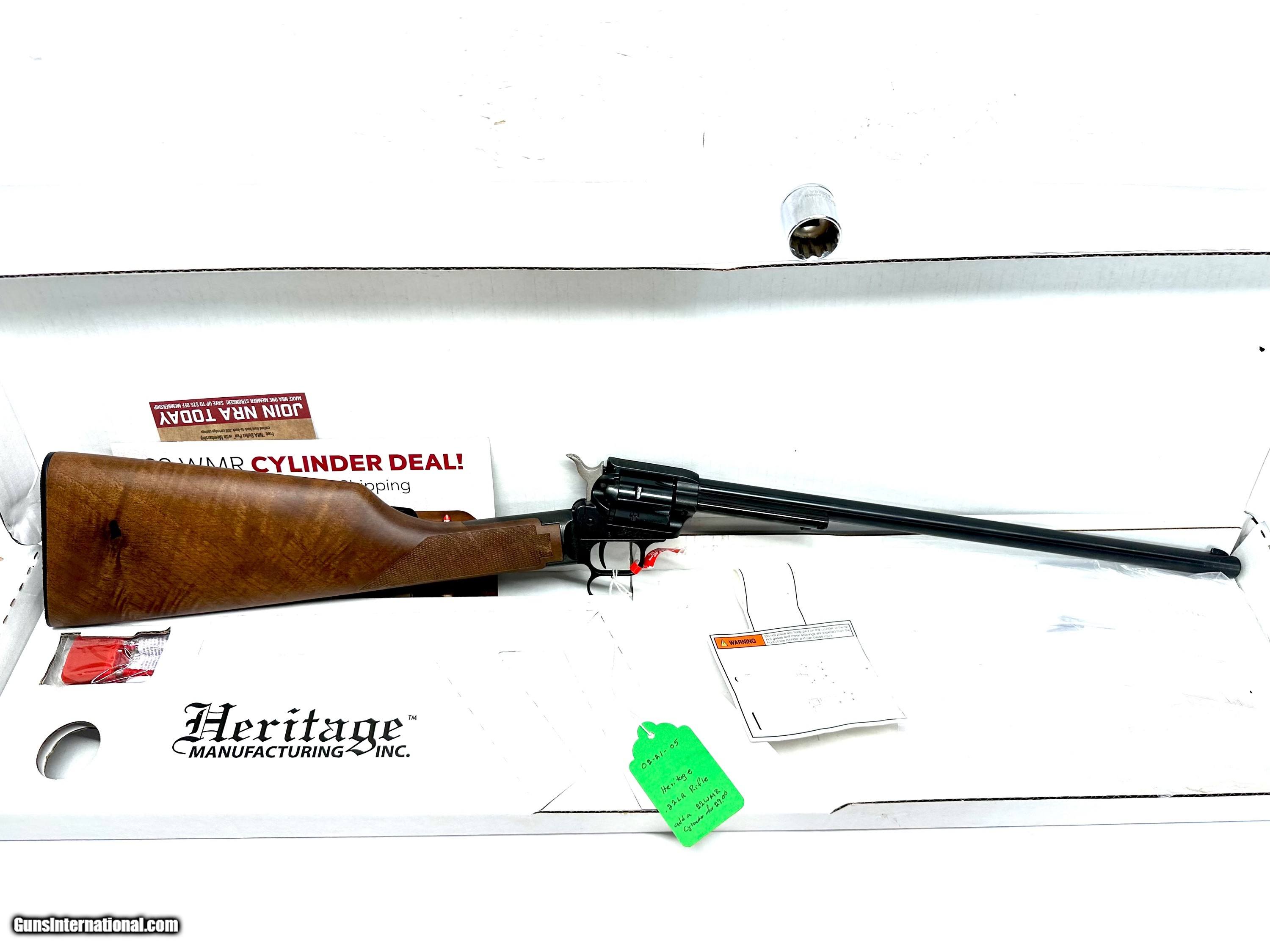 Heritage .22LR rough rider Rancher Walnut checkered Stock *Free ...