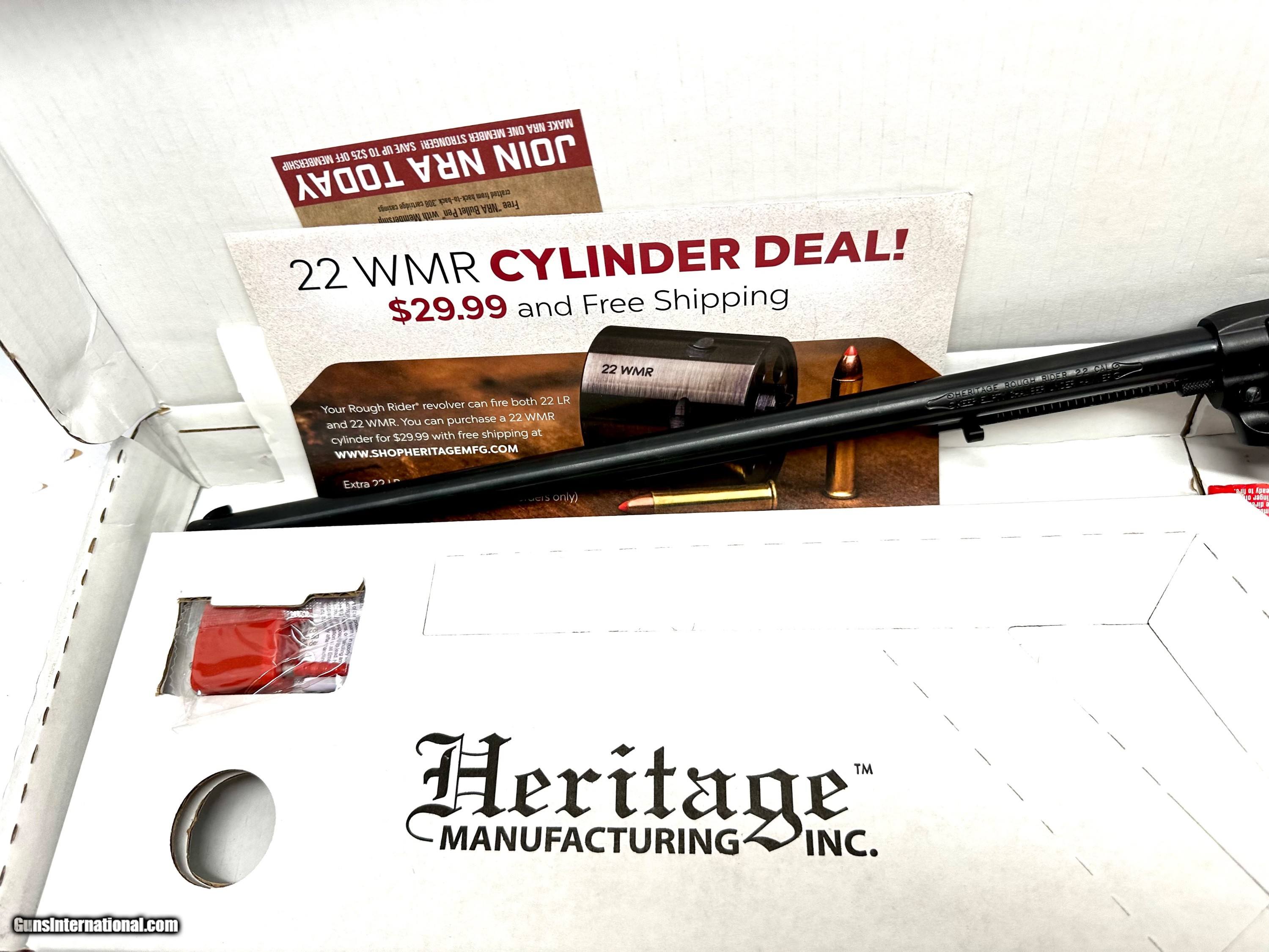 Heritage .22LR rough rider Rancher Walnut checkered Stock *Free ...