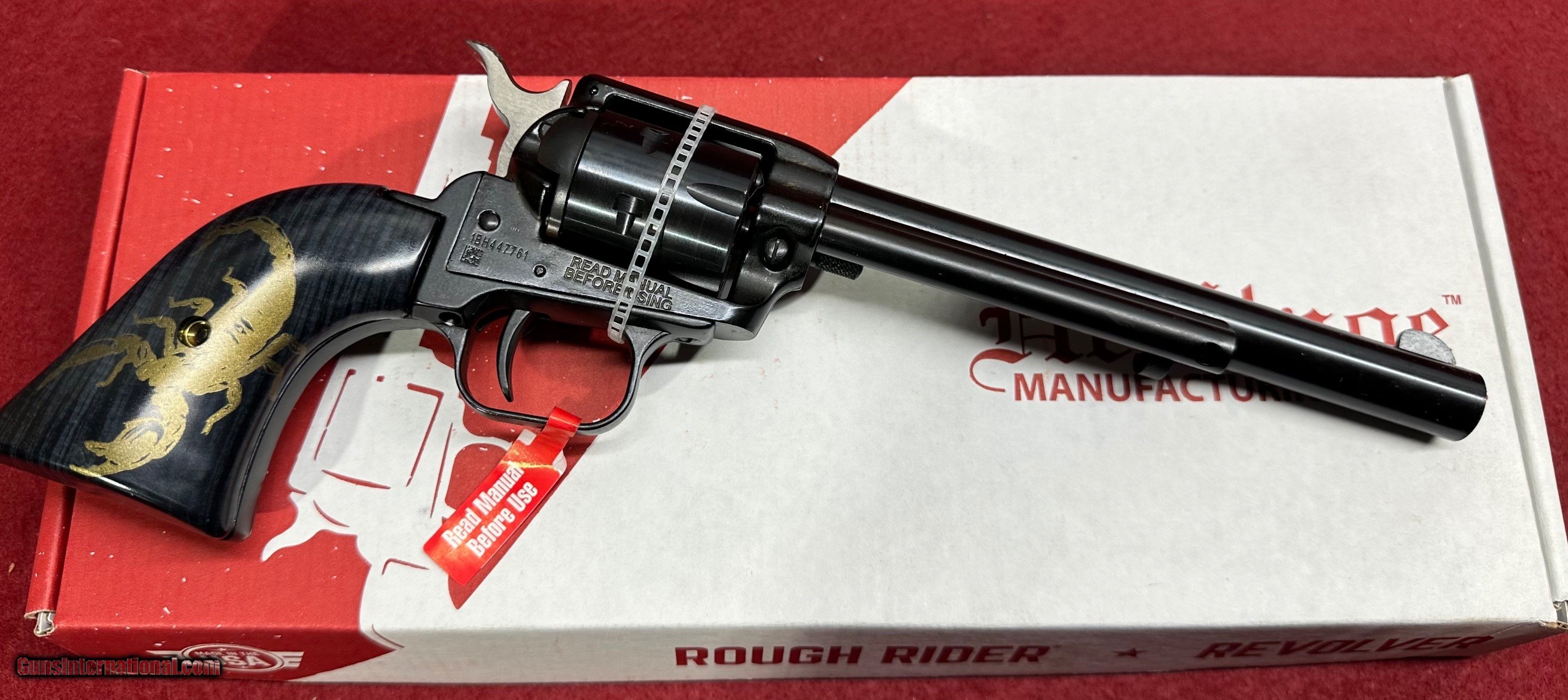 Heritage Made in the USA .22LR Revolver Scorpion handles 6.5" Barrel ...