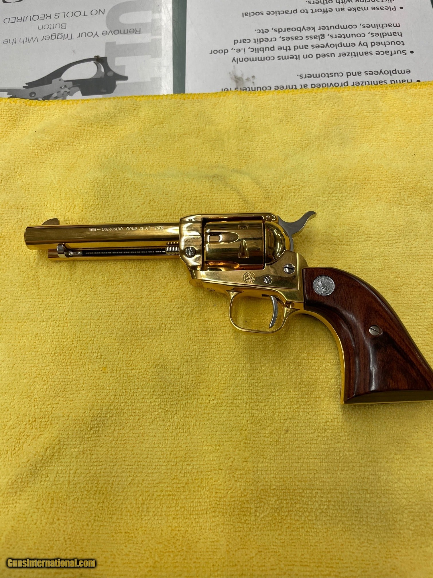 COLT 1858-colorado gold rush-1878