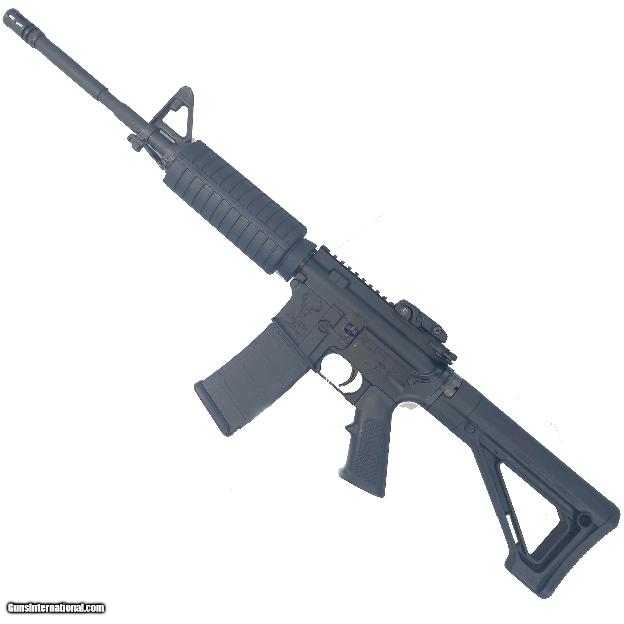 STAG ARMS Stag-15 AR-15 w/30rd Mag, Fixed Stock, Flip-Up Sight