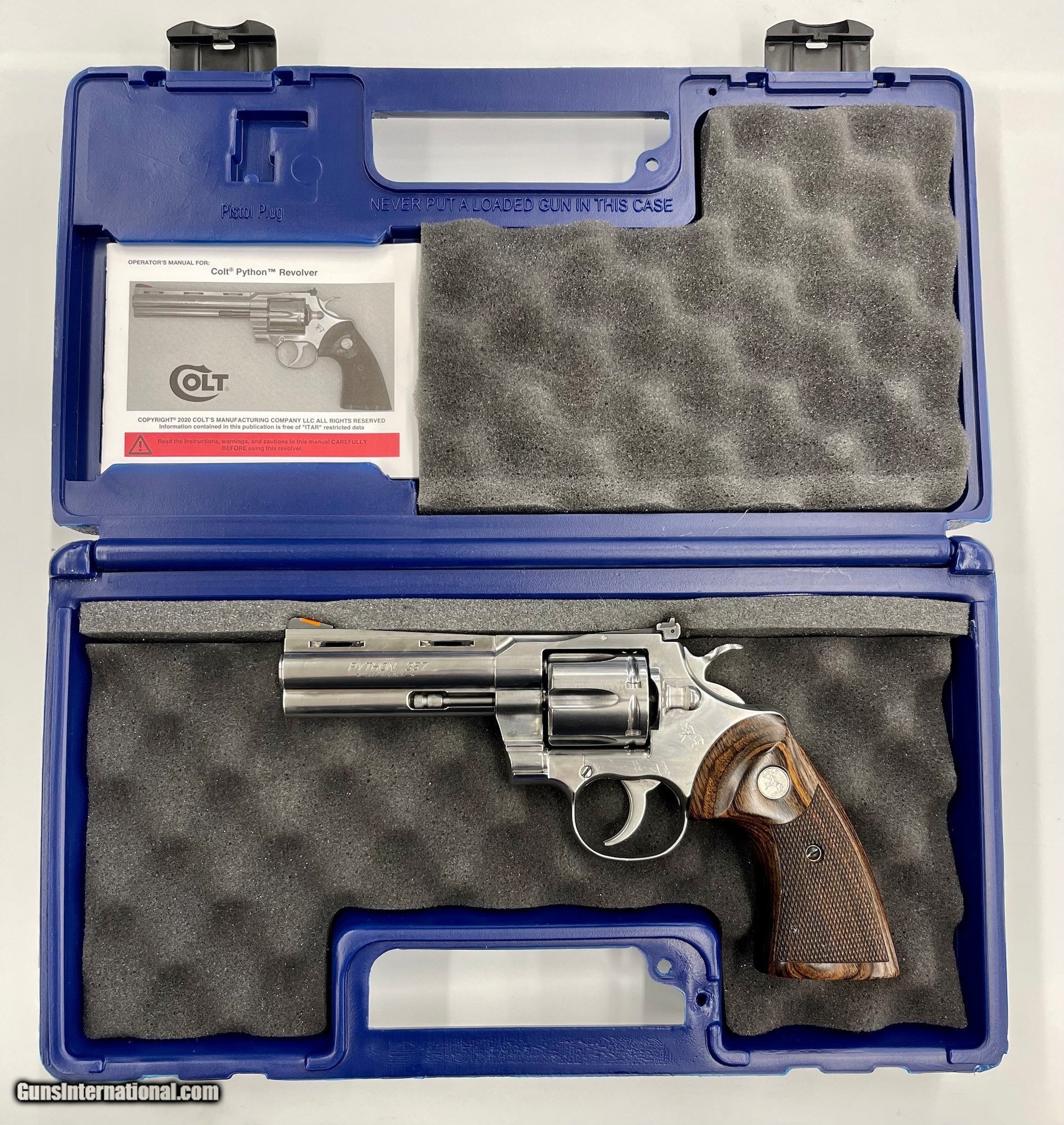 COLT COLT PYTHON STAINLESS 2020