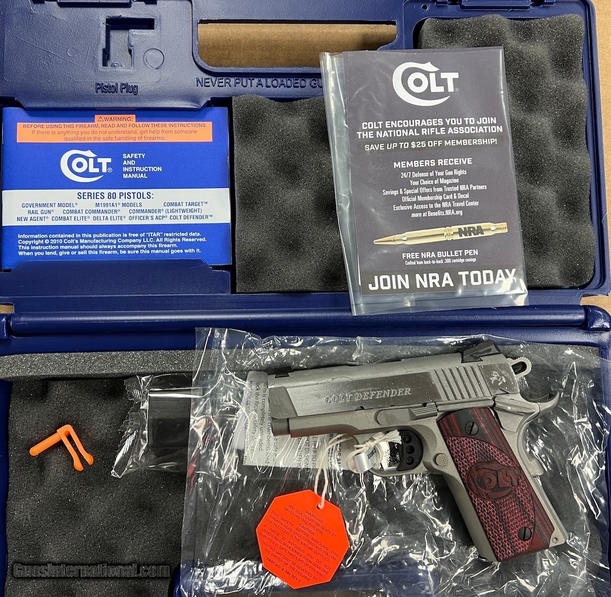 COLT 1911 DEFENDER LIGHTWEIGHT 45 AUTO