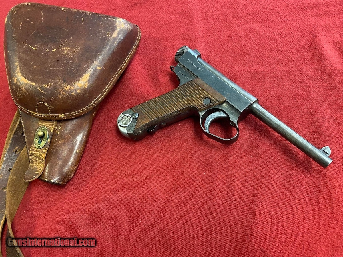 NAMBU WWII Japanese Type 14 8mm With Holster