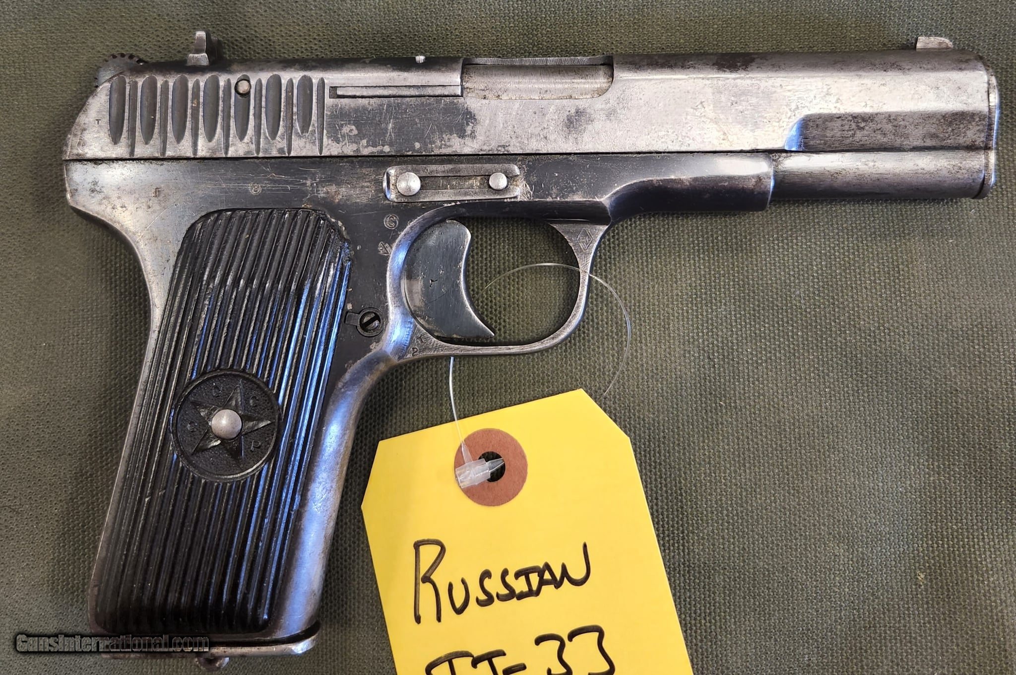 RUSSIAN SERVICE PISTOLS AND RIFLES TT-33