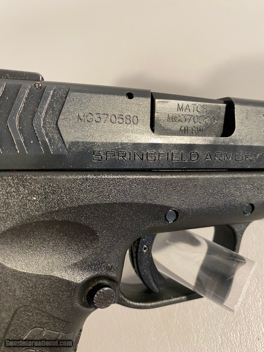 SPRINGFIELD ARMORY XDM 40 COMPETITION