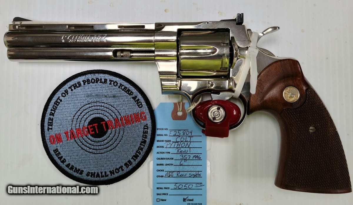 COLT COLT PYTHON 357 MAG/ 38 SPCL 6