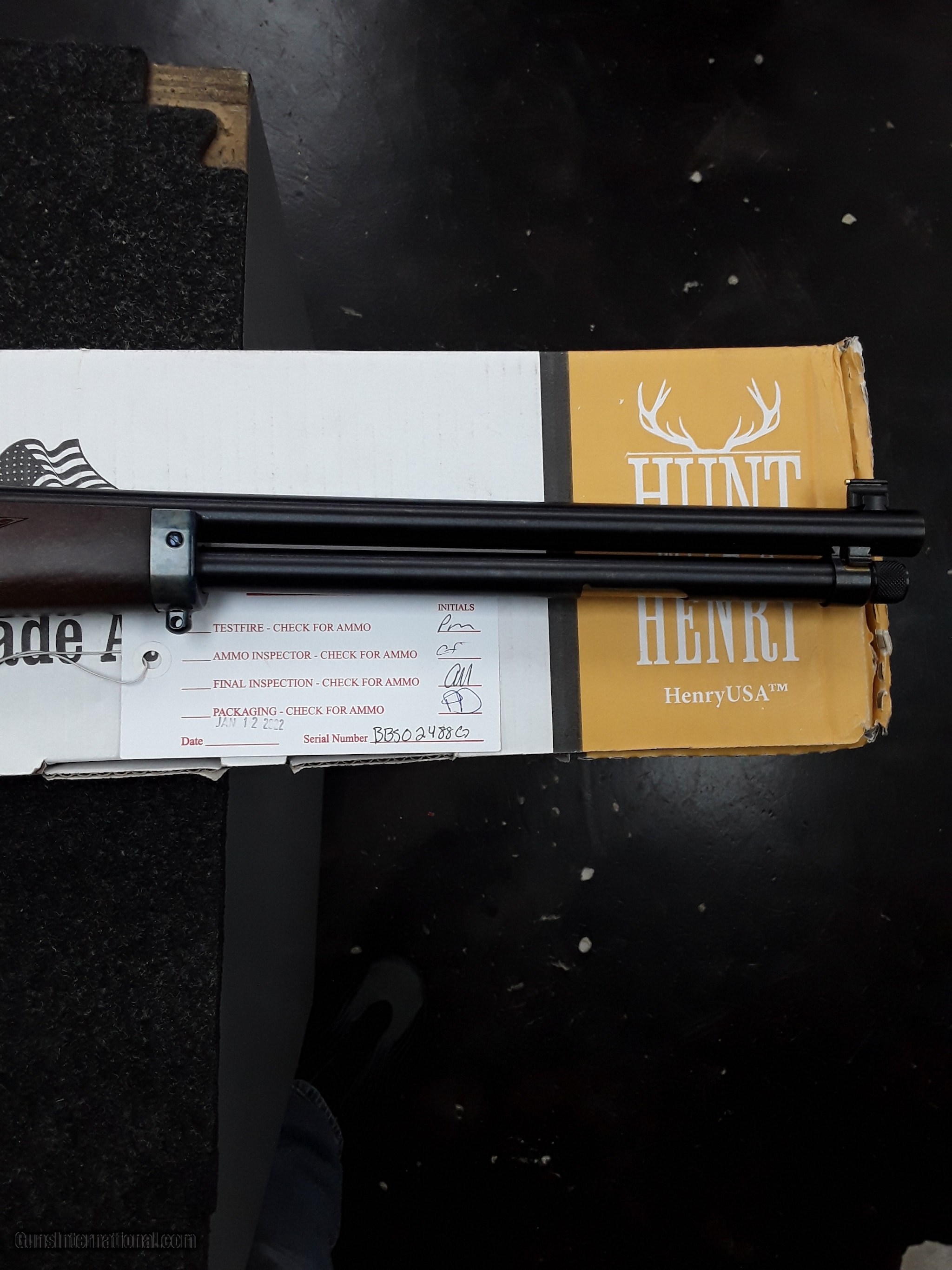 HENRY HENRY CUSTOM COLOR CASE HARDEN .44 MAGNUM