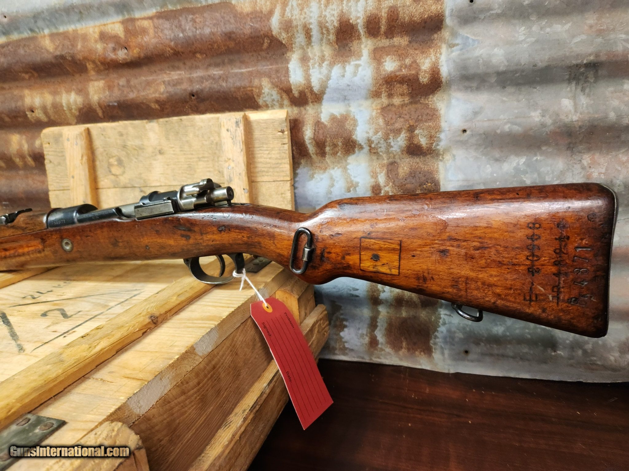 Mauser Turkish Vintage Czech VZ24 Mauser Rifle Wood Stock – Original ...