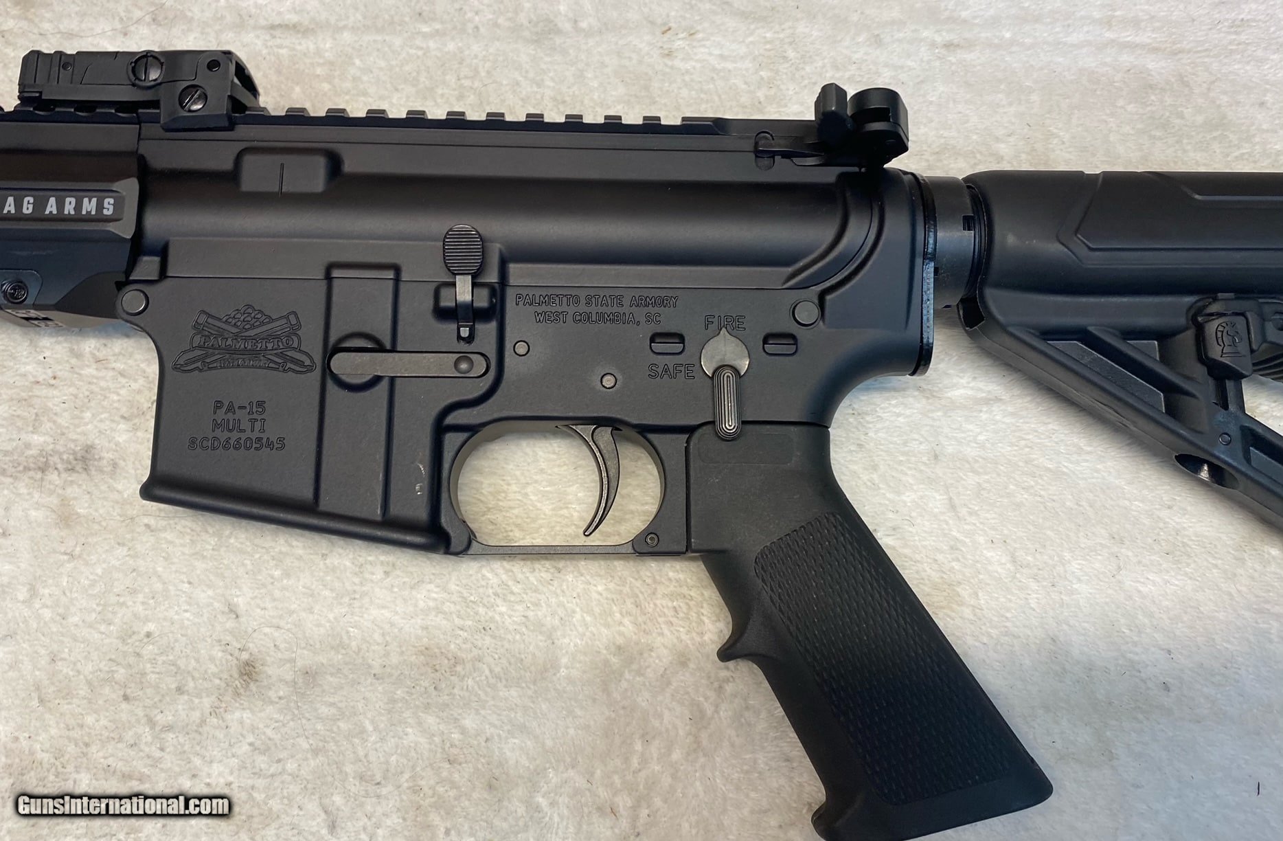PALMETTO STATE ARMORY PA15 AR15 w/Stag Arms M-lok Upper Receiver ...