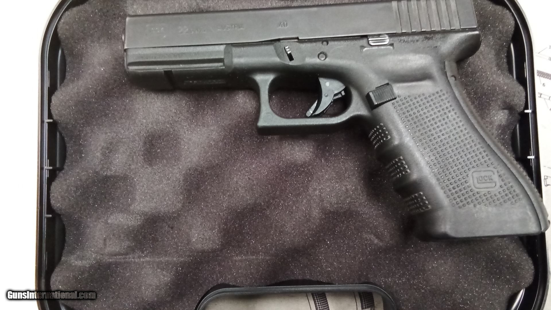 GLOCK 22 G22 GEN 4 .40 (Night Sights) POLICE TRADE IN