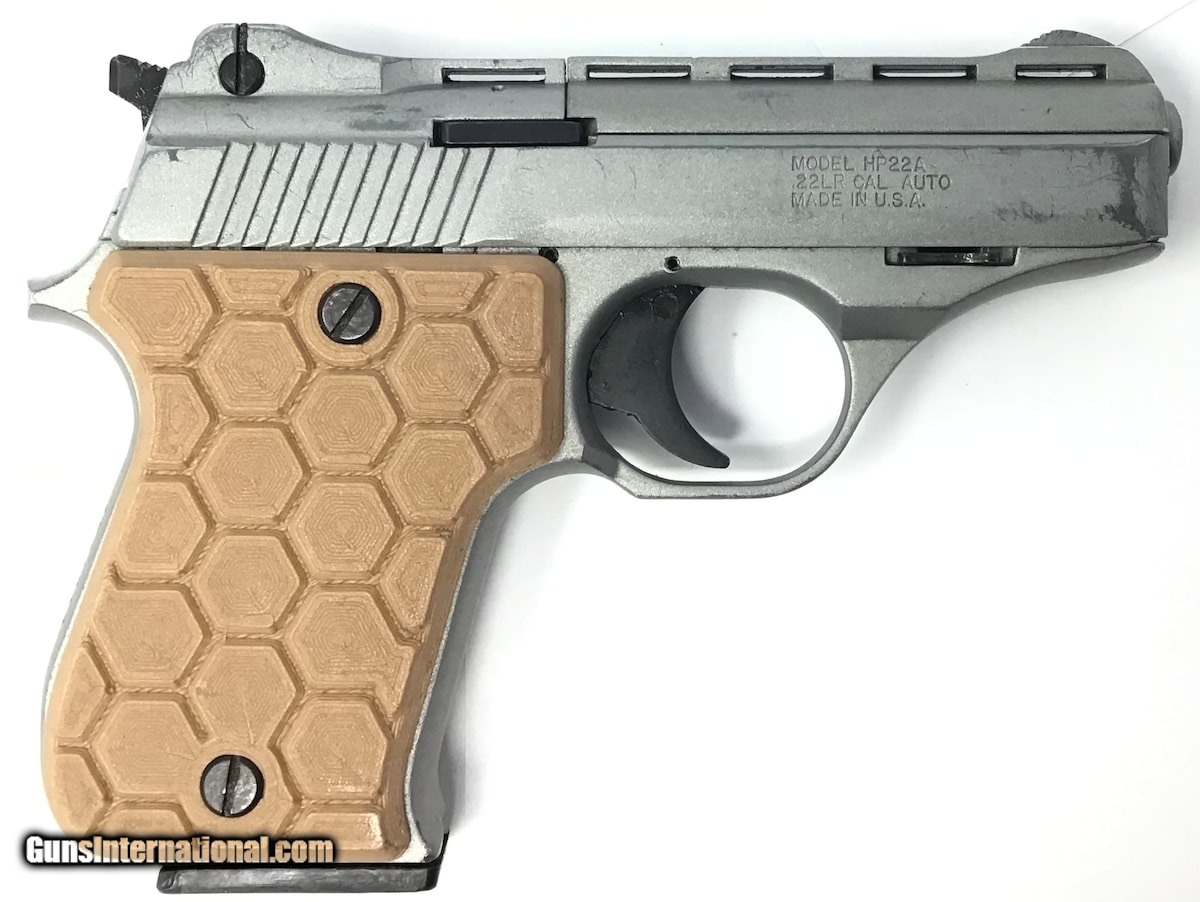 HP-22 Wood Grips CNC Machined Genuine Walnut Wood Grips For Phoenix ...