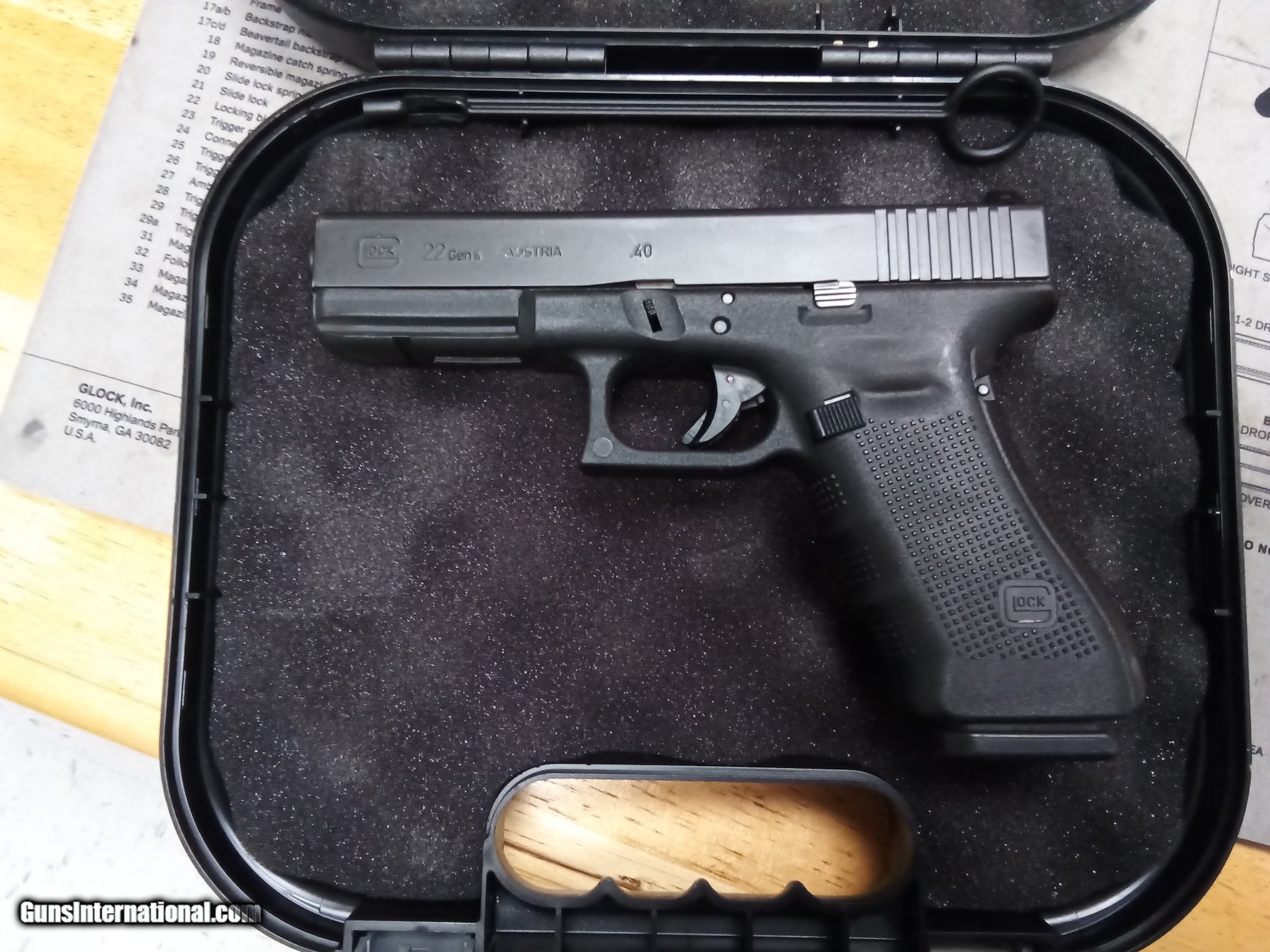 GLOCK 22 G22 GEN 4 .40 (Night Sights) POLICE TRADE IN for sale