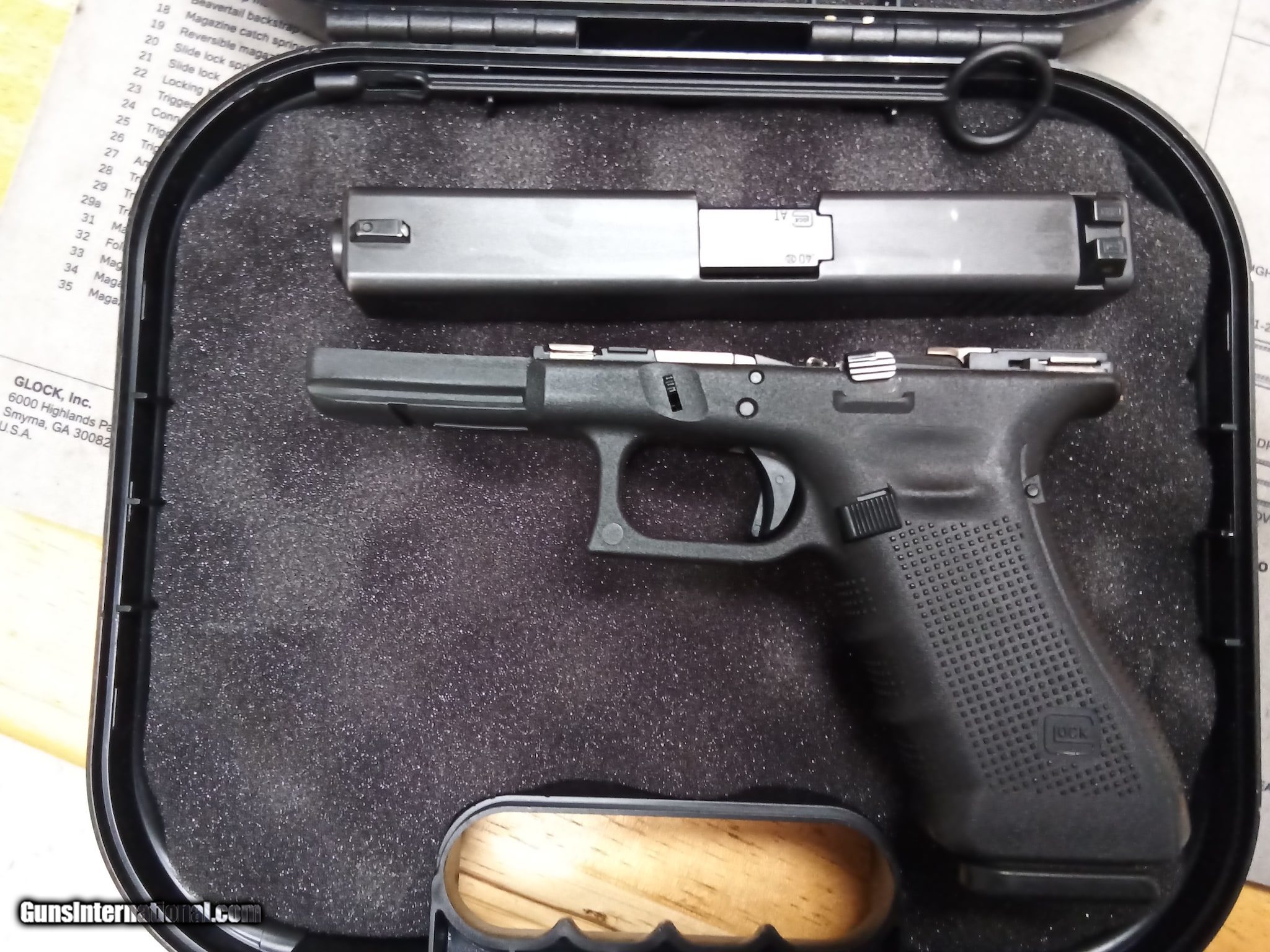 GLOCK 22 G22 GEN 4 .40 (Night Sights) POLICE TRADE IN for sale