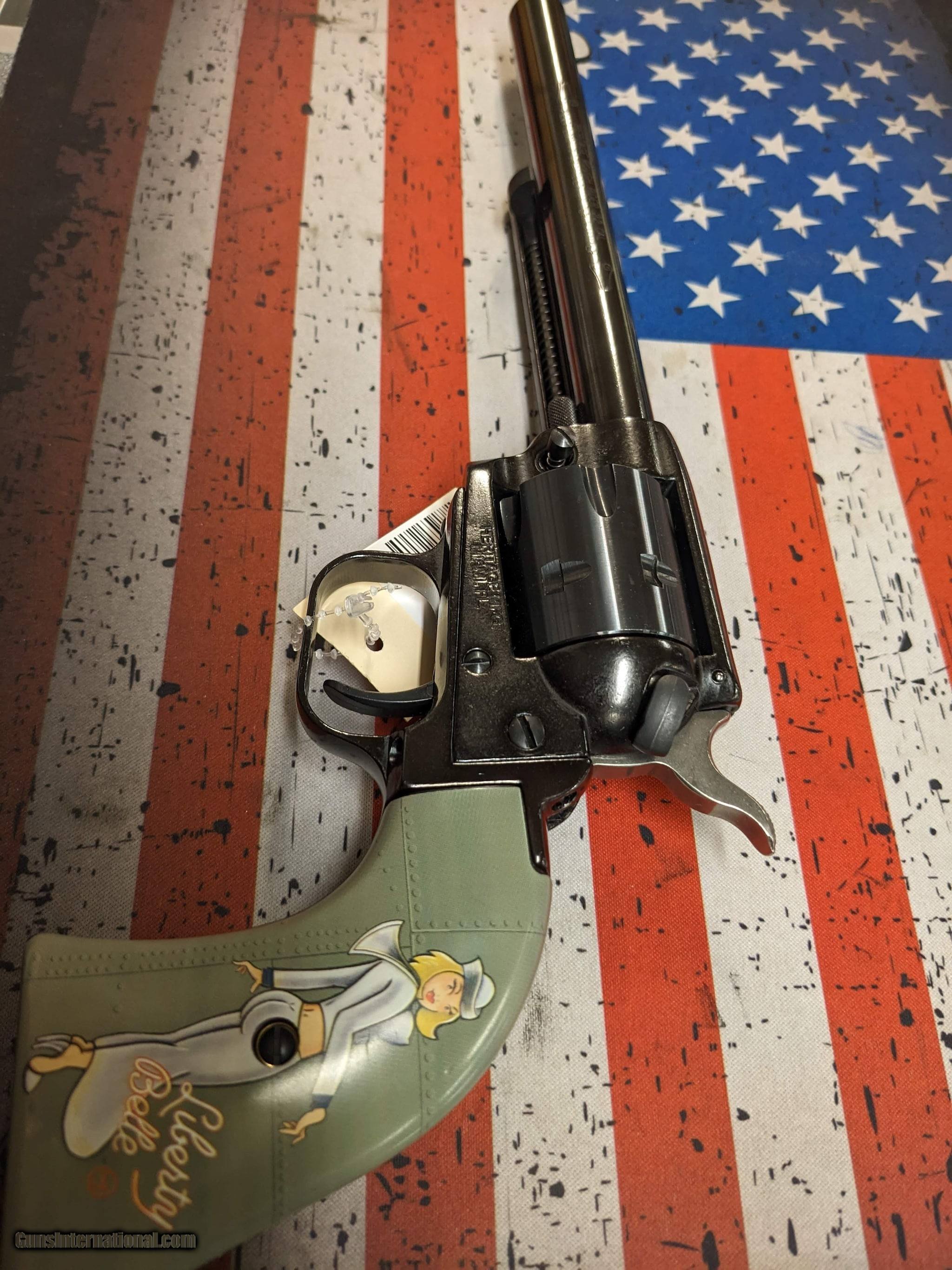 HERITAGE ARMS ROUGH RIDER pinup2 RR22B6 Liberty Belle