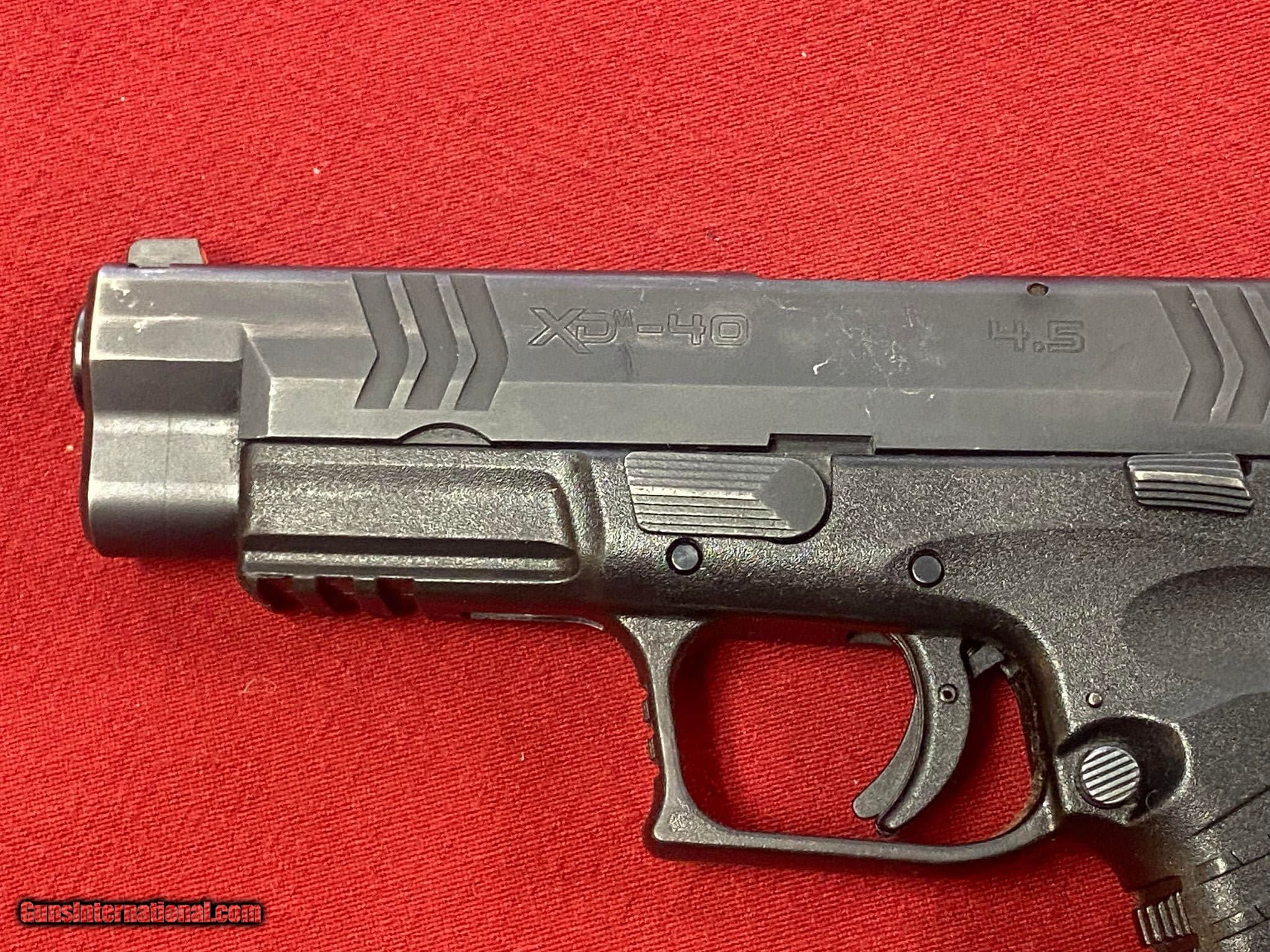 SPRINGFIELD ARMORY xdm-40 FULL SIZE xd xdm